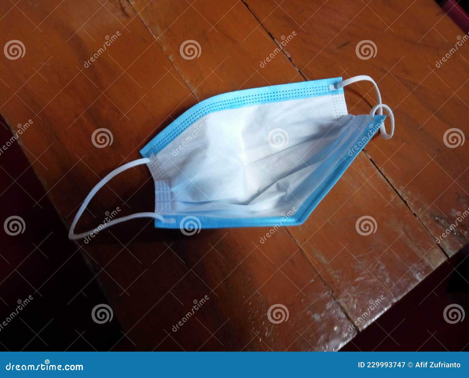 Mask on the table stock image. Image of wood, clothing - 229993747