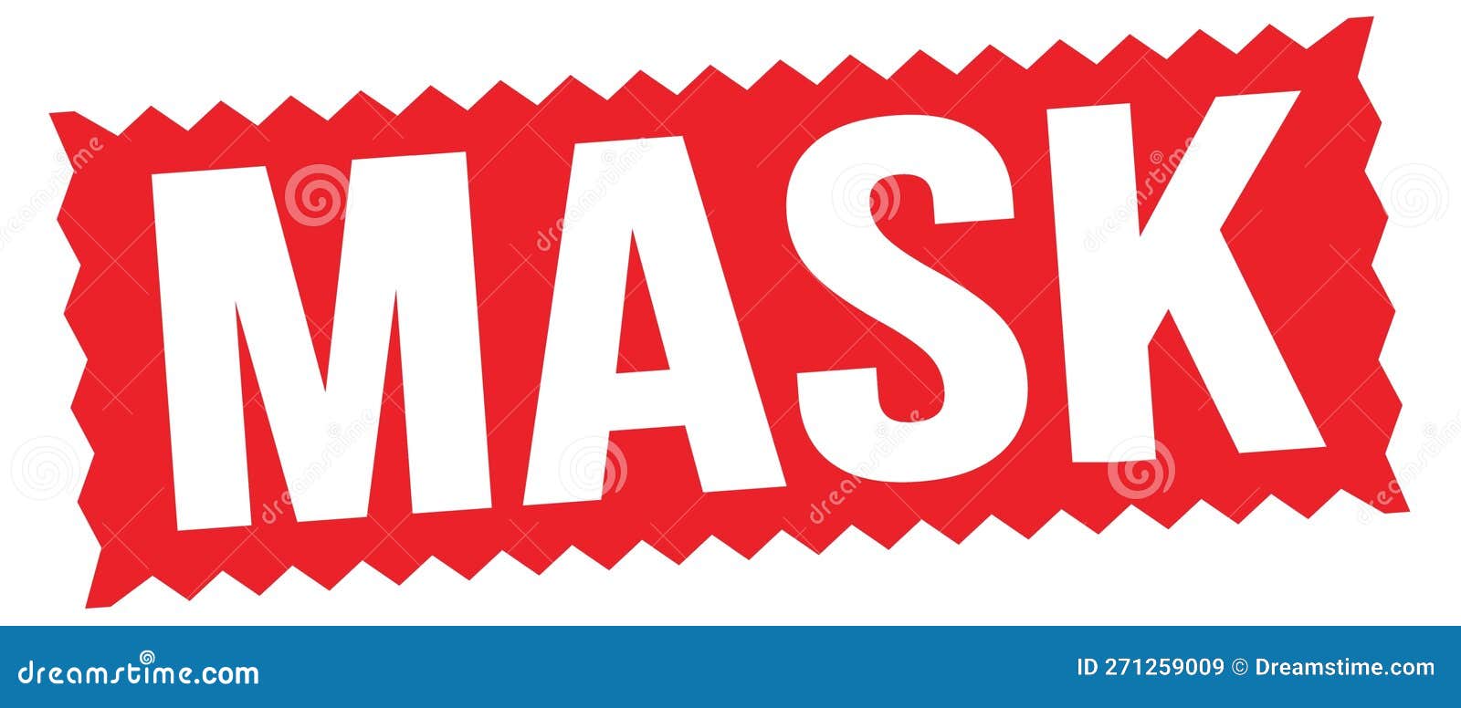 MASK Text Written on Red Stamp Sign Stock Illustration - Illustration ...
