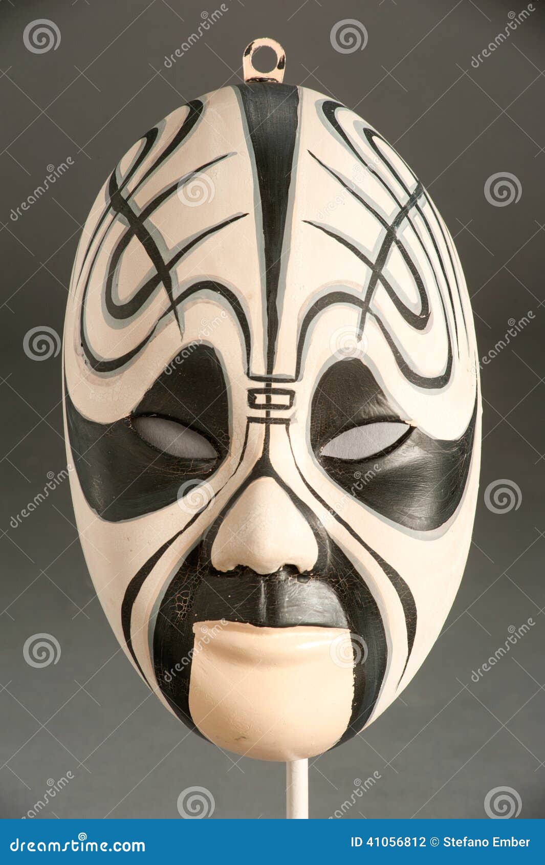 Mask of a Traditional Chinese Theater Stock Photo - Image of souvenir ...