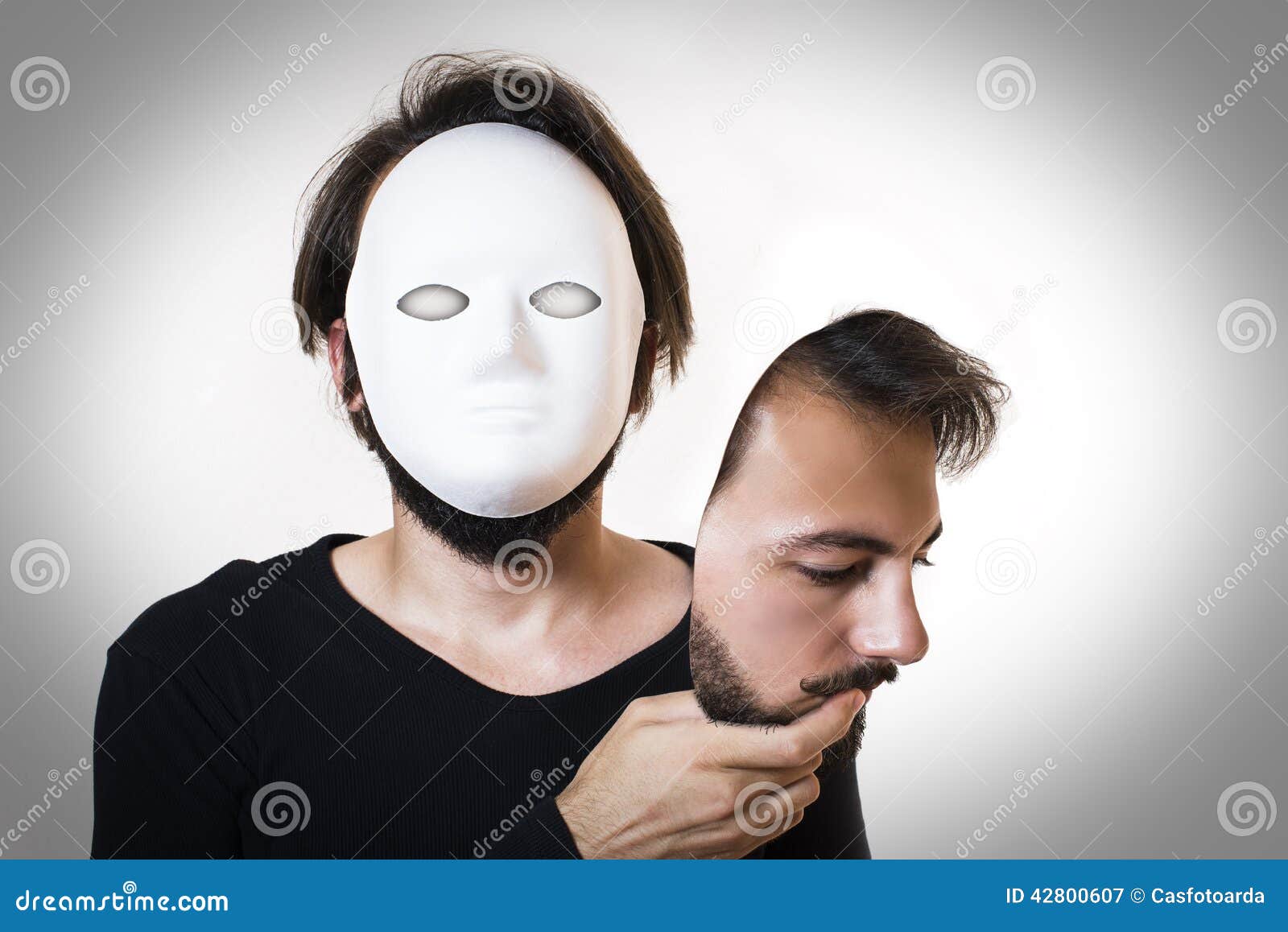 Real Two Headed Person