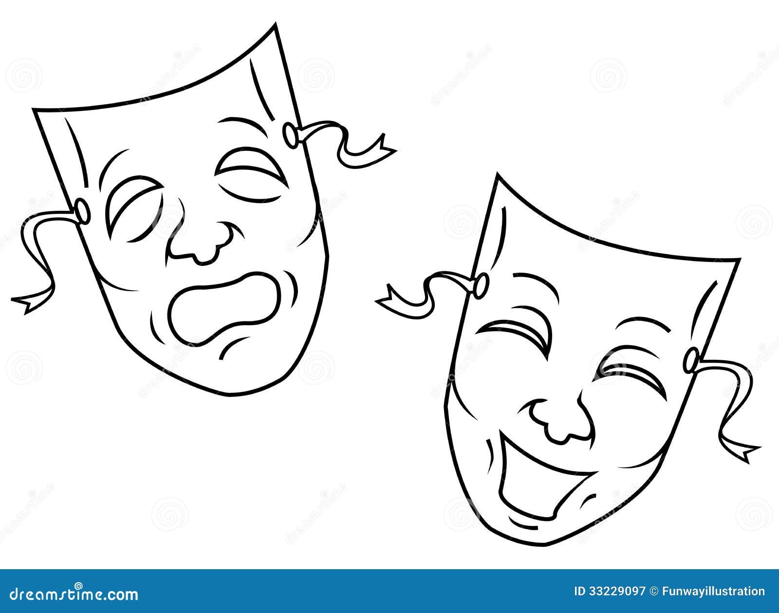 Mask stock illustration. Illustration of representation - 33229097