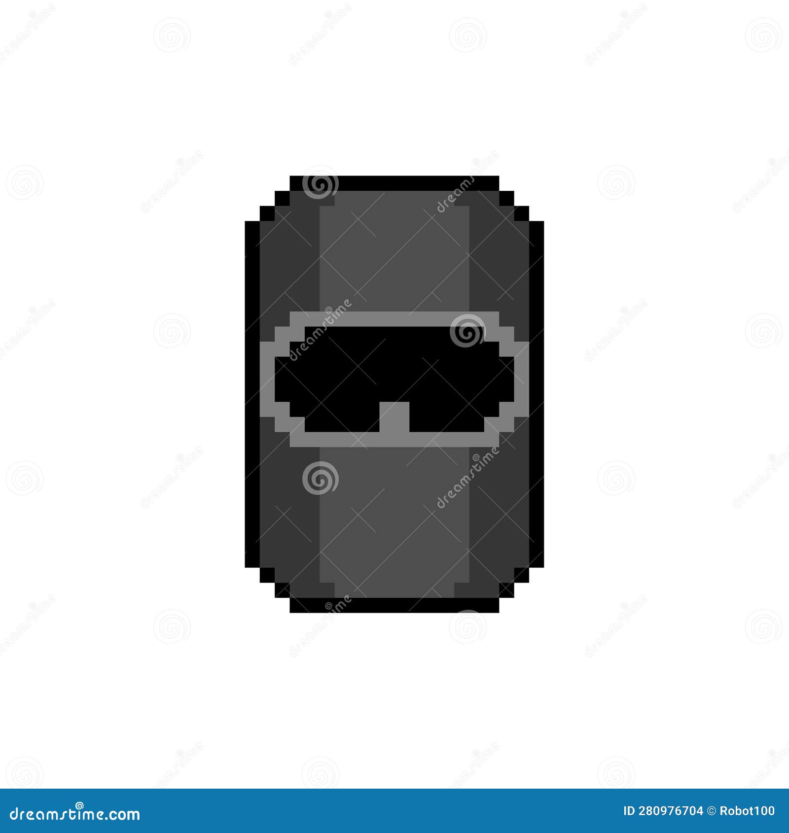 Mask Welder Pixel Art. 8 Bit Protection Metal Welding Worker Stock ...