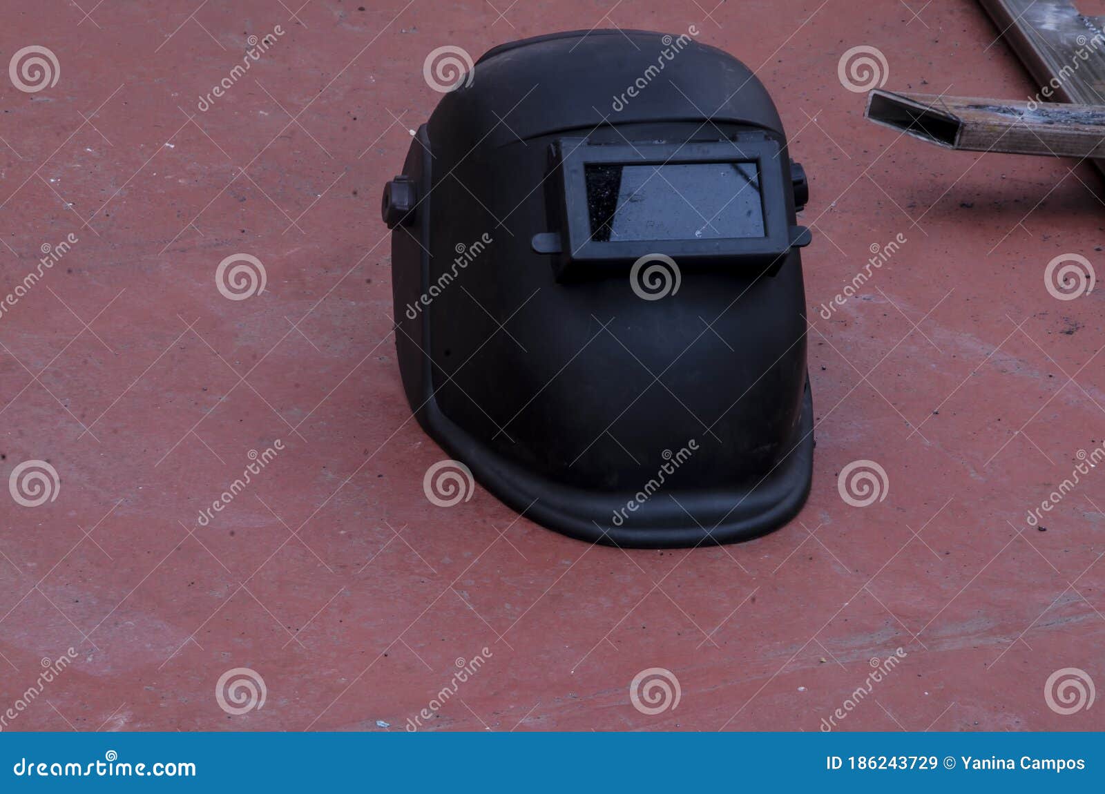 Mask for welding stock image. Image of protection, facial - 186243729