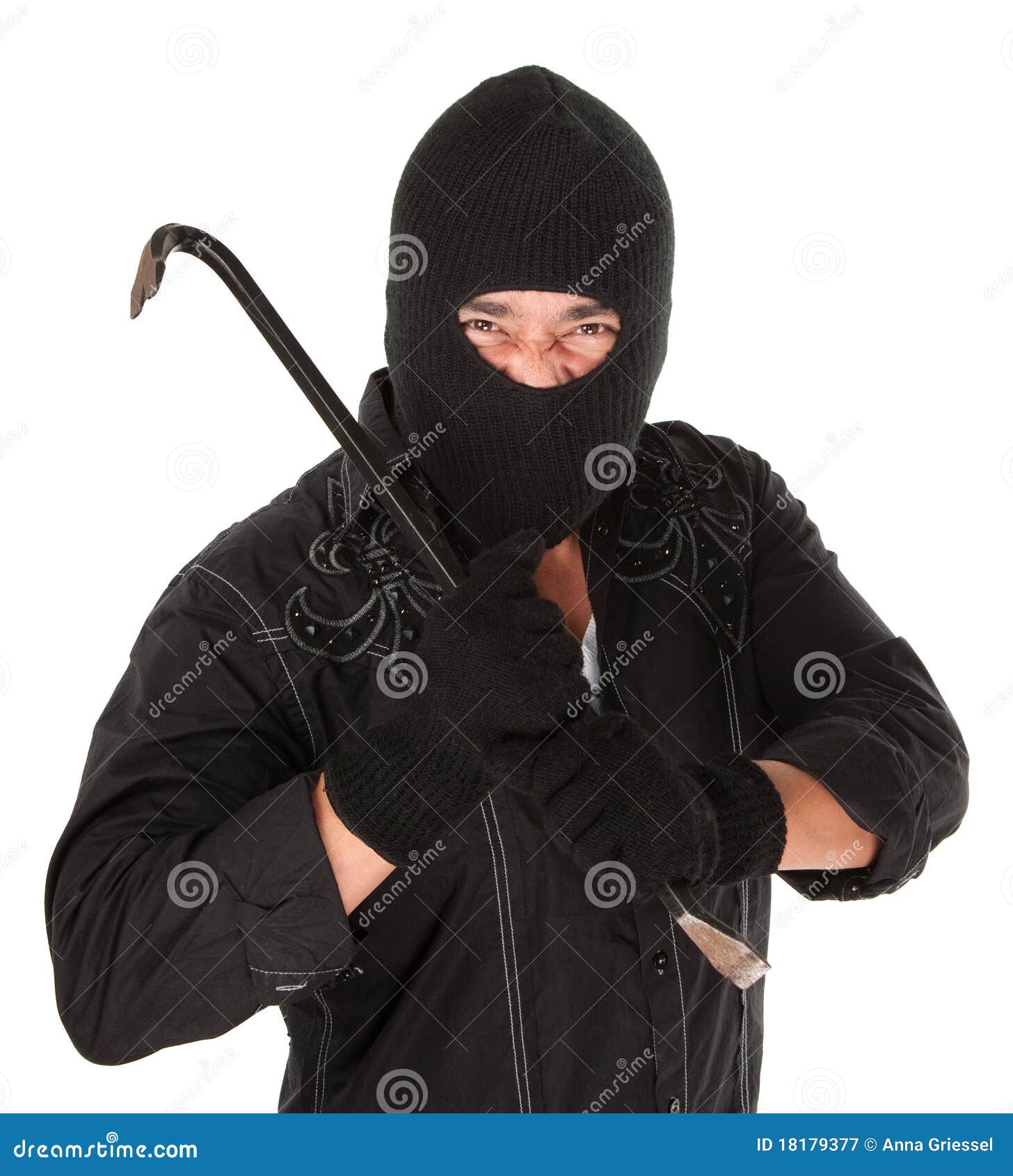 Masked Criminal stock image. Image of crime, gangster - 18179377