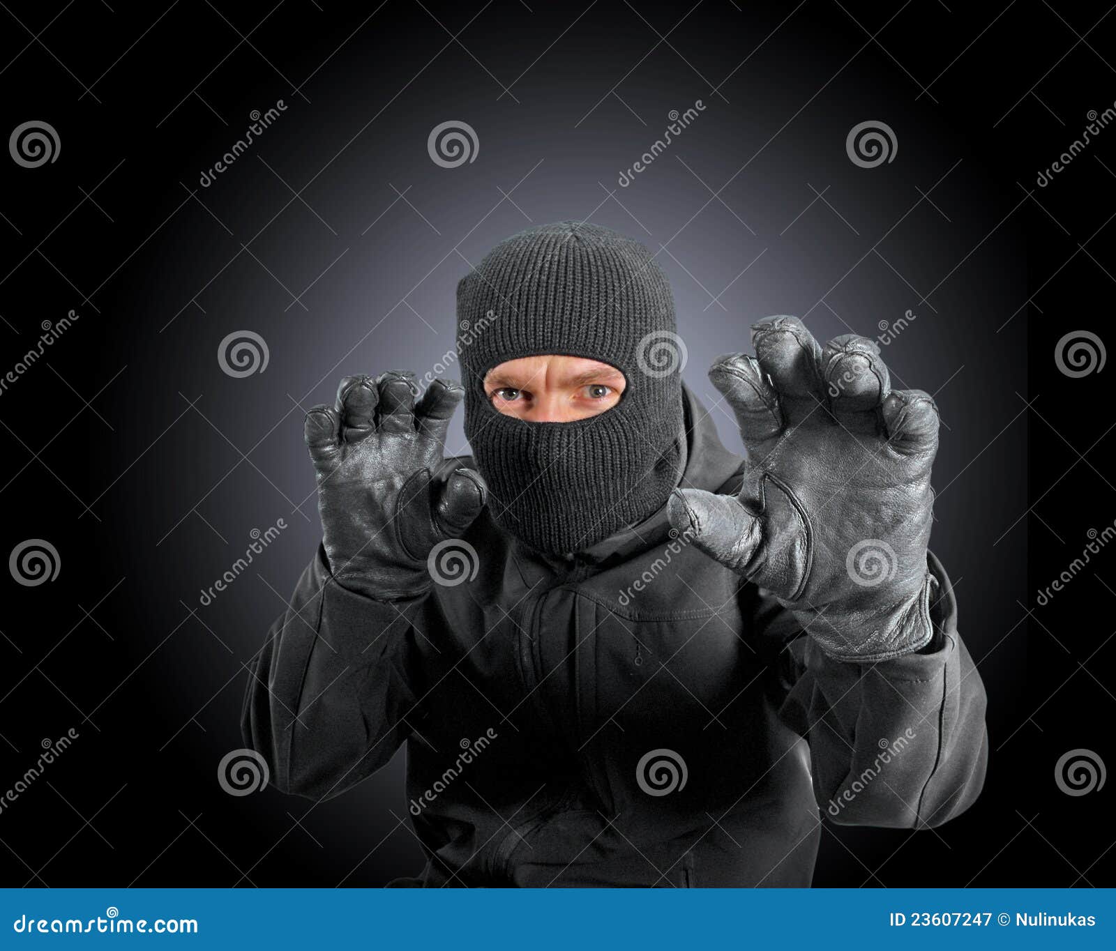 Masked criminal stock image. Image of disguise, thief - 23607247
