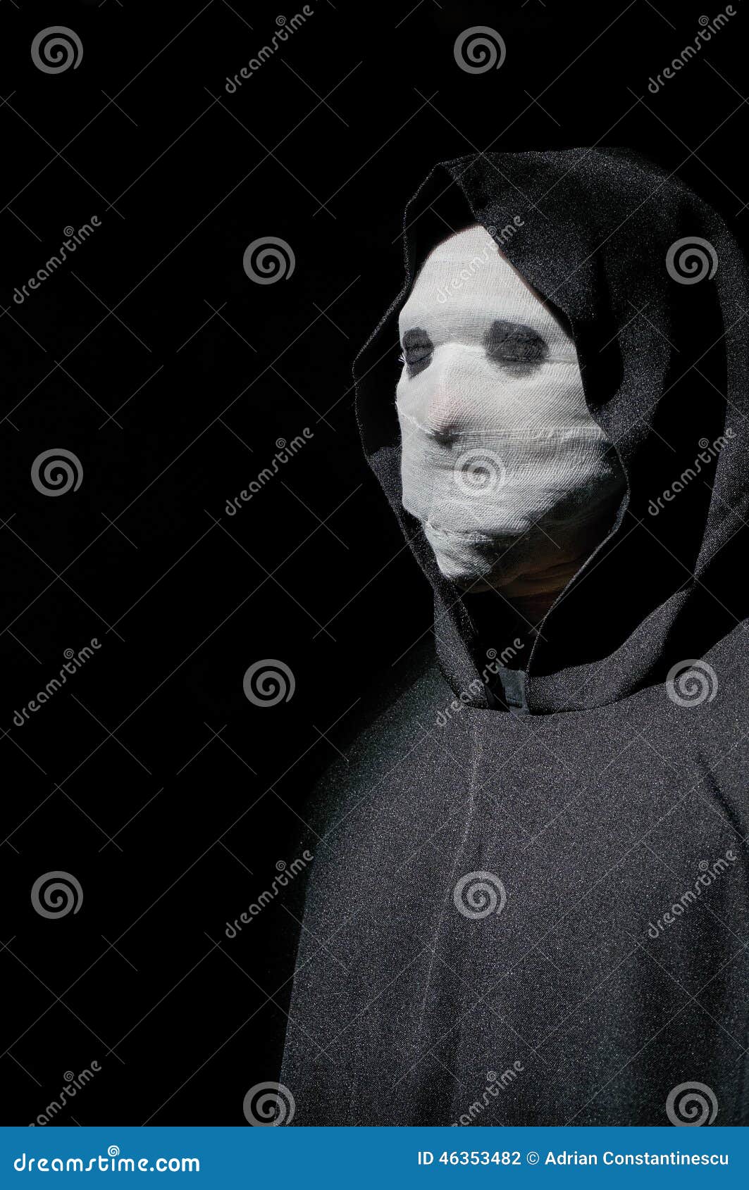 Masked man stock photo. Image of masked, ritual, zombie - 46353482