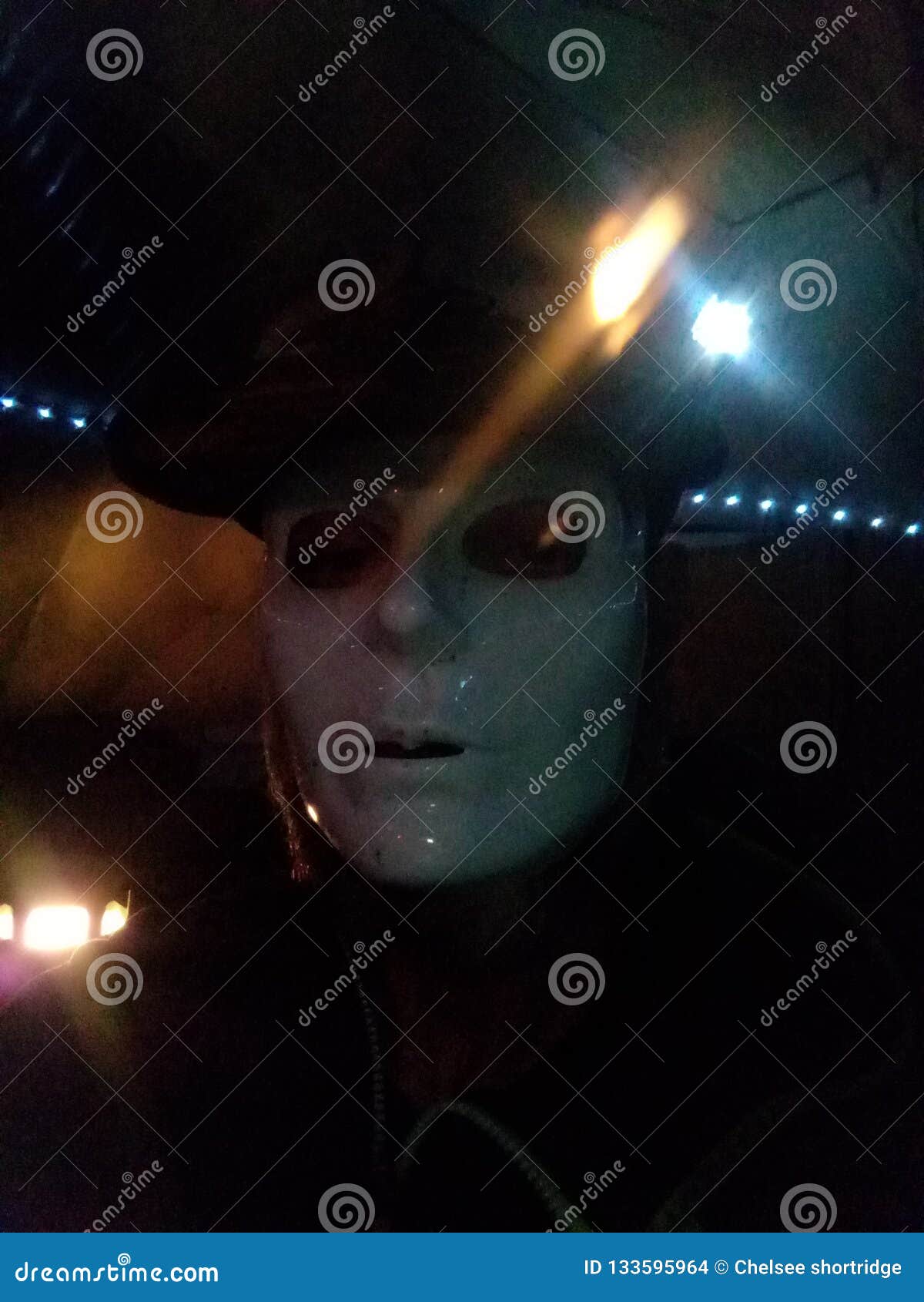 Masked Mayhem stock photo. Image of mayhem, masked, white - 133595964