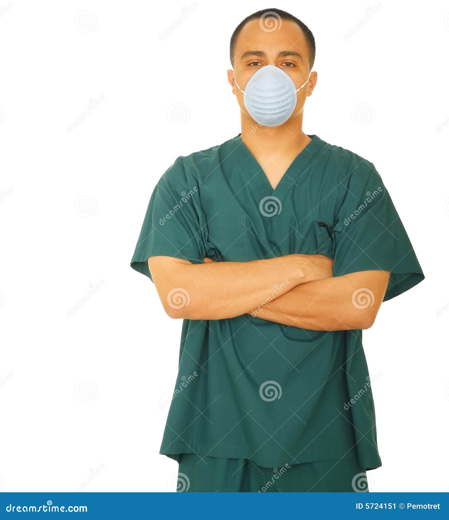 Masked Nurse stock image. Image of healthcare, success - 5724151