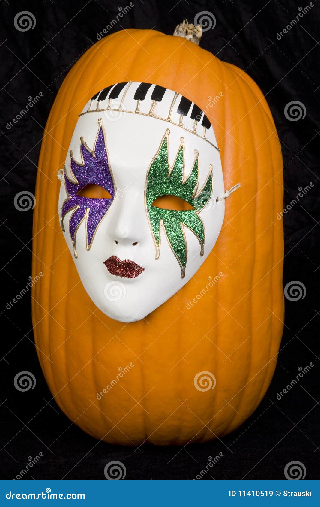 Masked Pumpkin stock image. Image of vertical, mask, gourd - 11410519