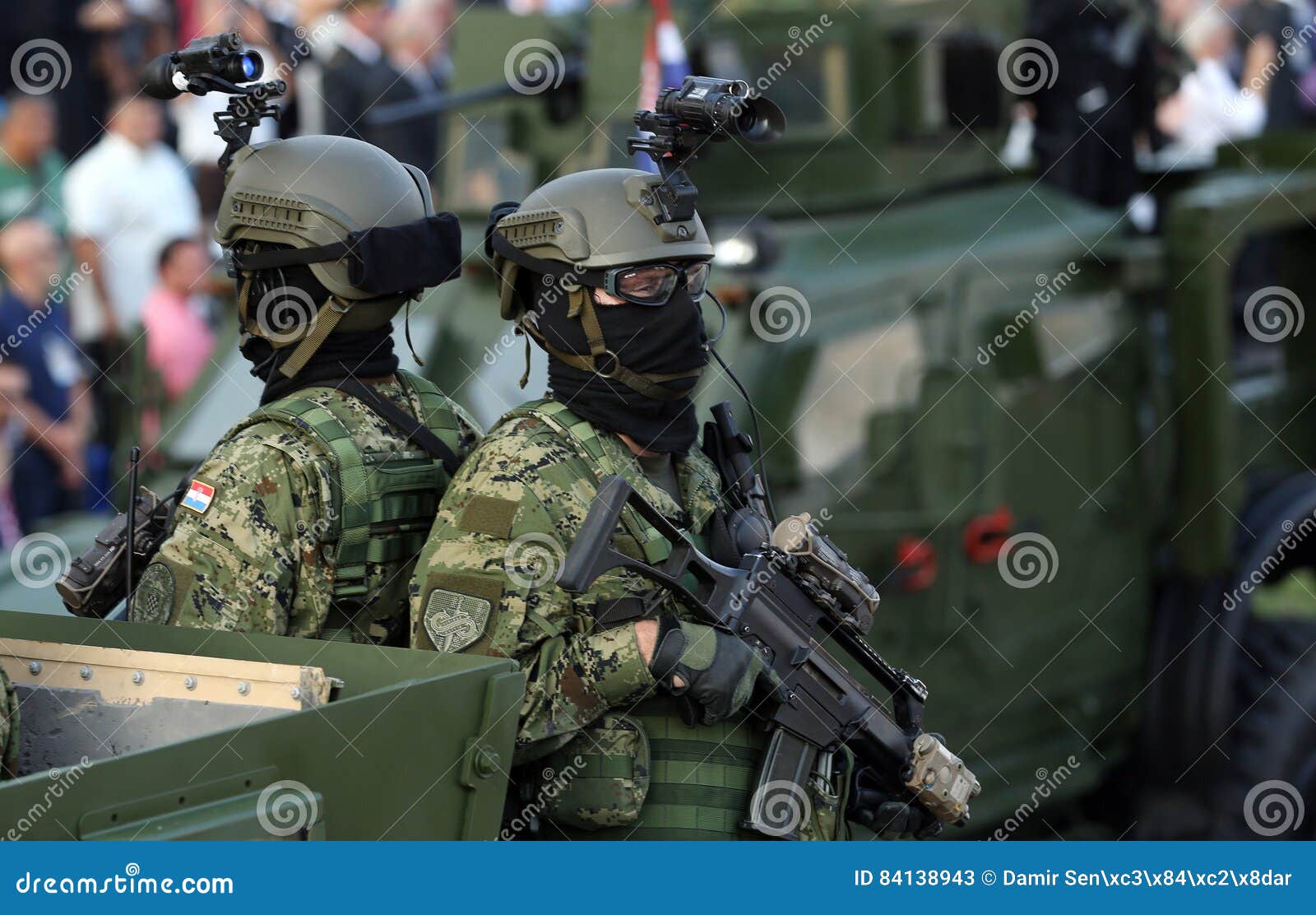 Masked Special Forces Soldiers Stock Image - Image of uniform, soldiers ...