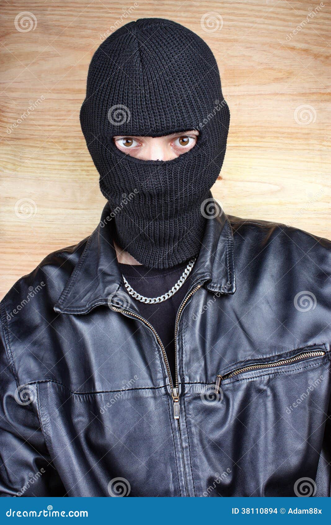 Masked thief stock photo. Image of mafia, burglar, danger - 38110894