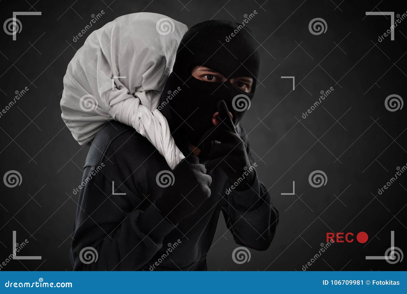 Masked Thief Is Climbing The Wall To Steal Property In The House ...