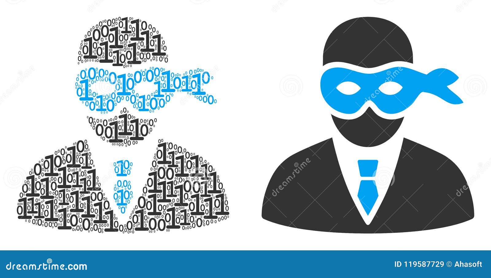 Masked Thief Steals Credit Card. Scammer Or Hacker Stealing Money ...