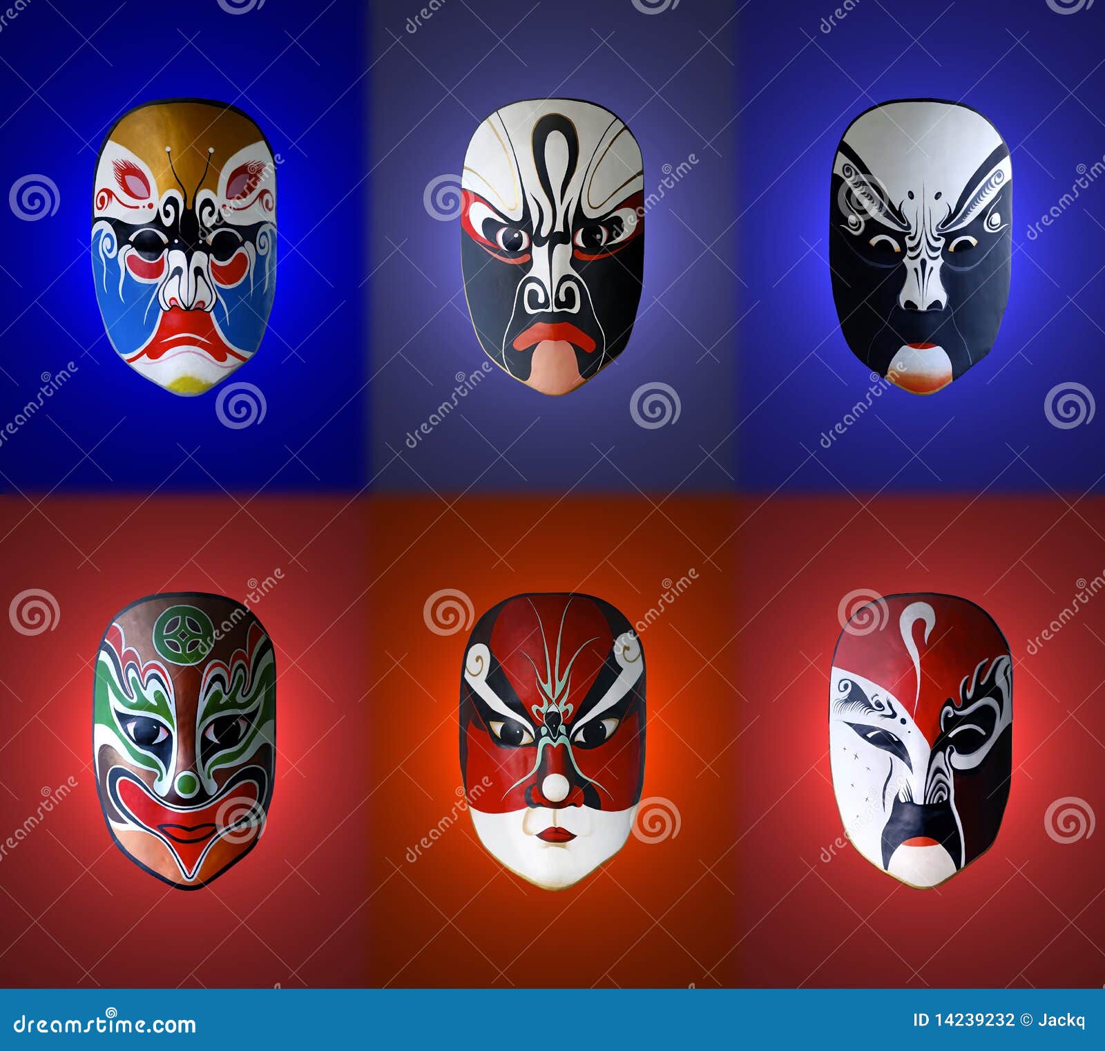 Masker van Chinese opera stock foto. Image of cultureel - 14239232