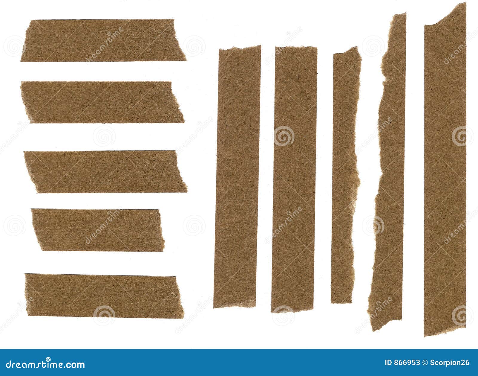 Old Paper Tape Frame, Vintage Paper Texture Background Stock Image ...