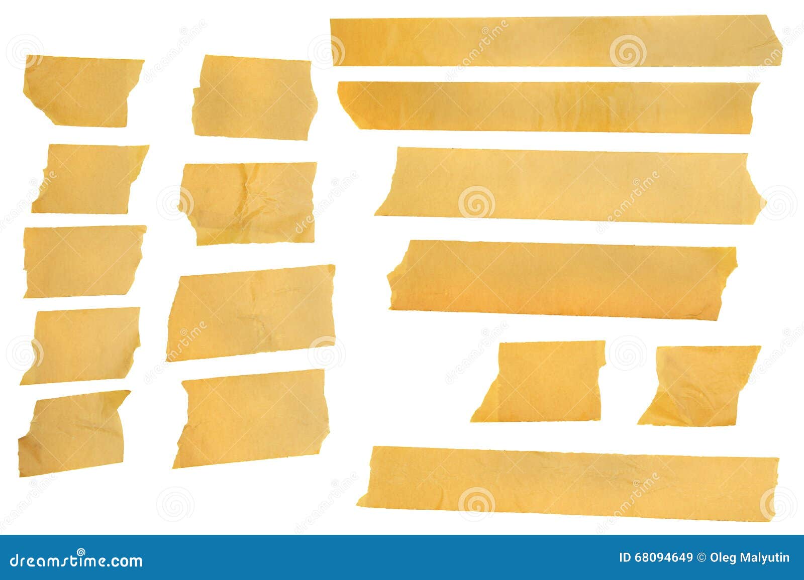 Masking Tape, Great for Collage. Stock Image - Image of security ...