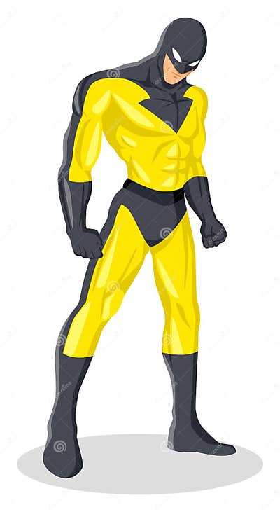 Maskman stock vector. Illustration of mask, comic, muscular - 22119351