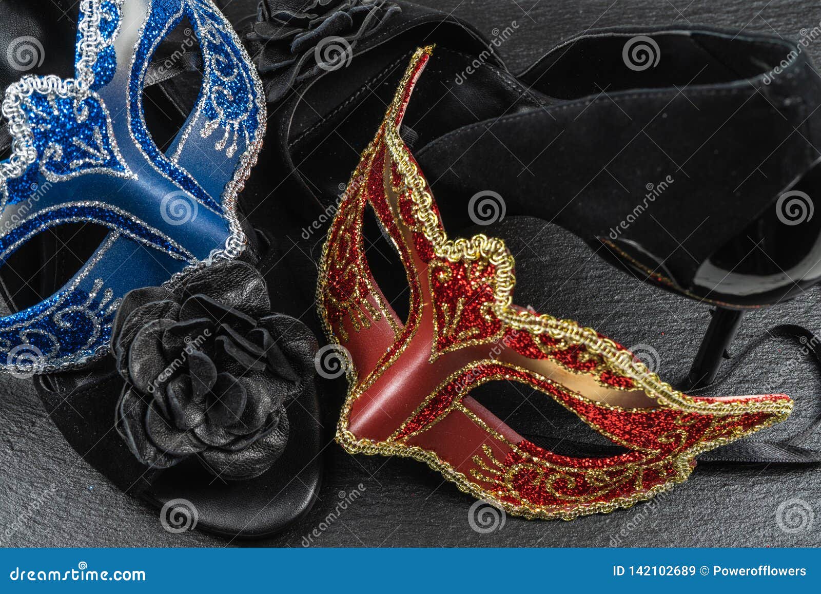 Masks of Best Carnivals in the World Stock Image - Image of event ...