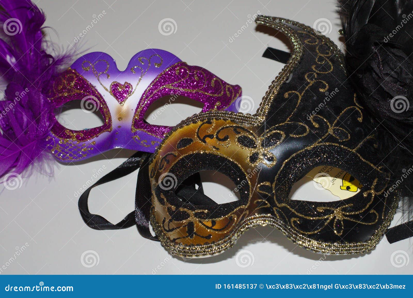 Masks for Carnaval stock image. Image of venecia, masks - 161485137