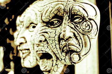 Masks stock photo. Image of ghosts, disturbing, death - 100189702