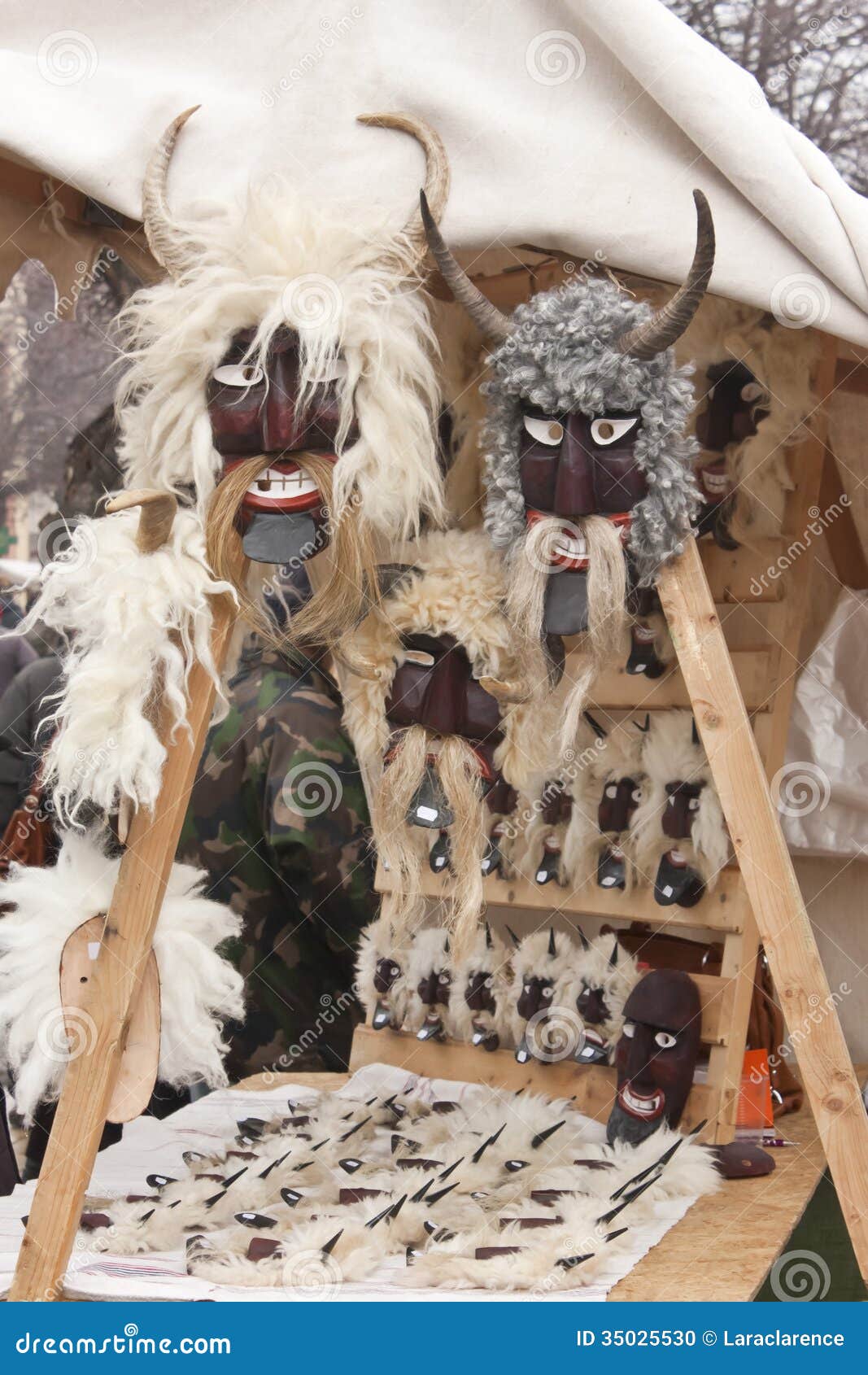 Masks stock photo. Image of buso, craftsman, busojaras - 35025530