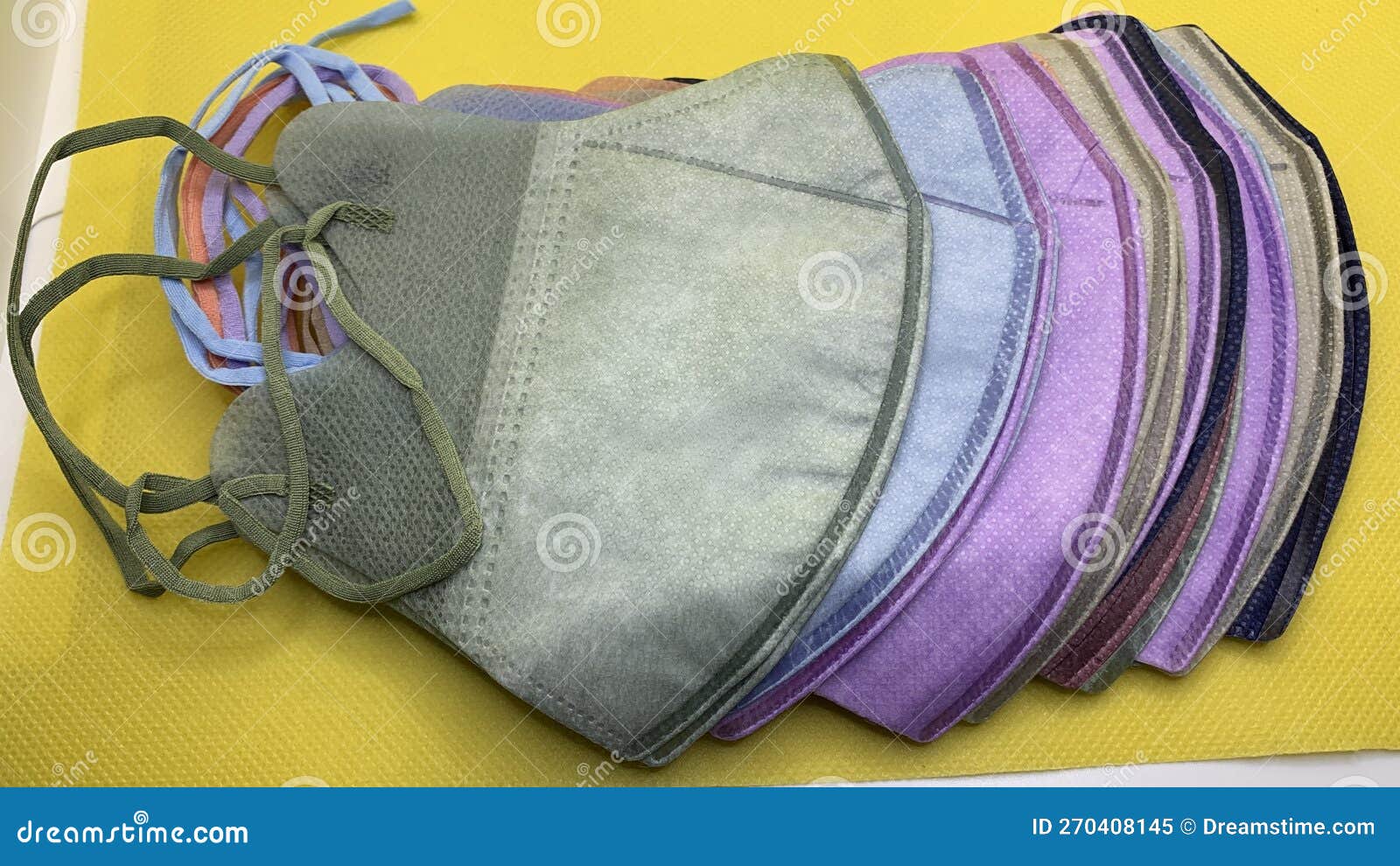 Masks protect stock image. Image of masks, dust, colorful - 270408145