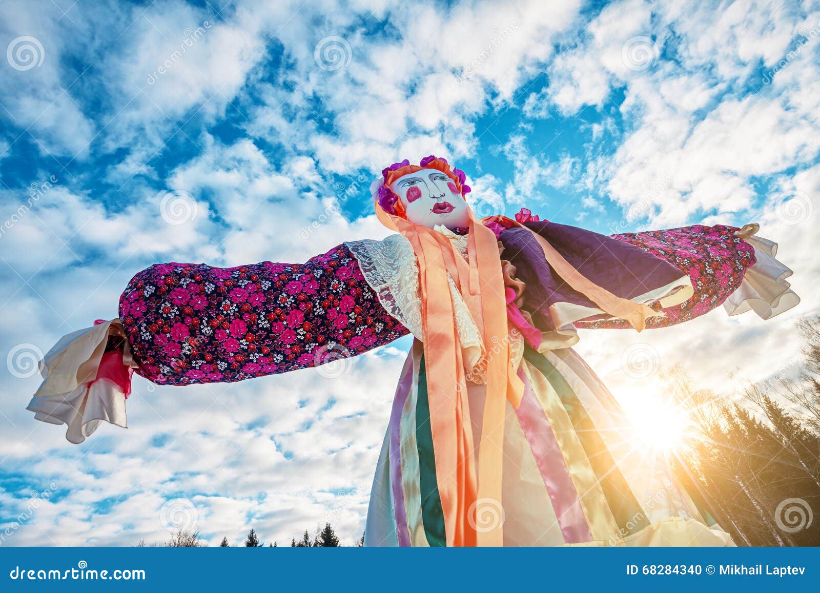 Maslenitsa doll stock photo. Image of craft, ceremony - 68284340
