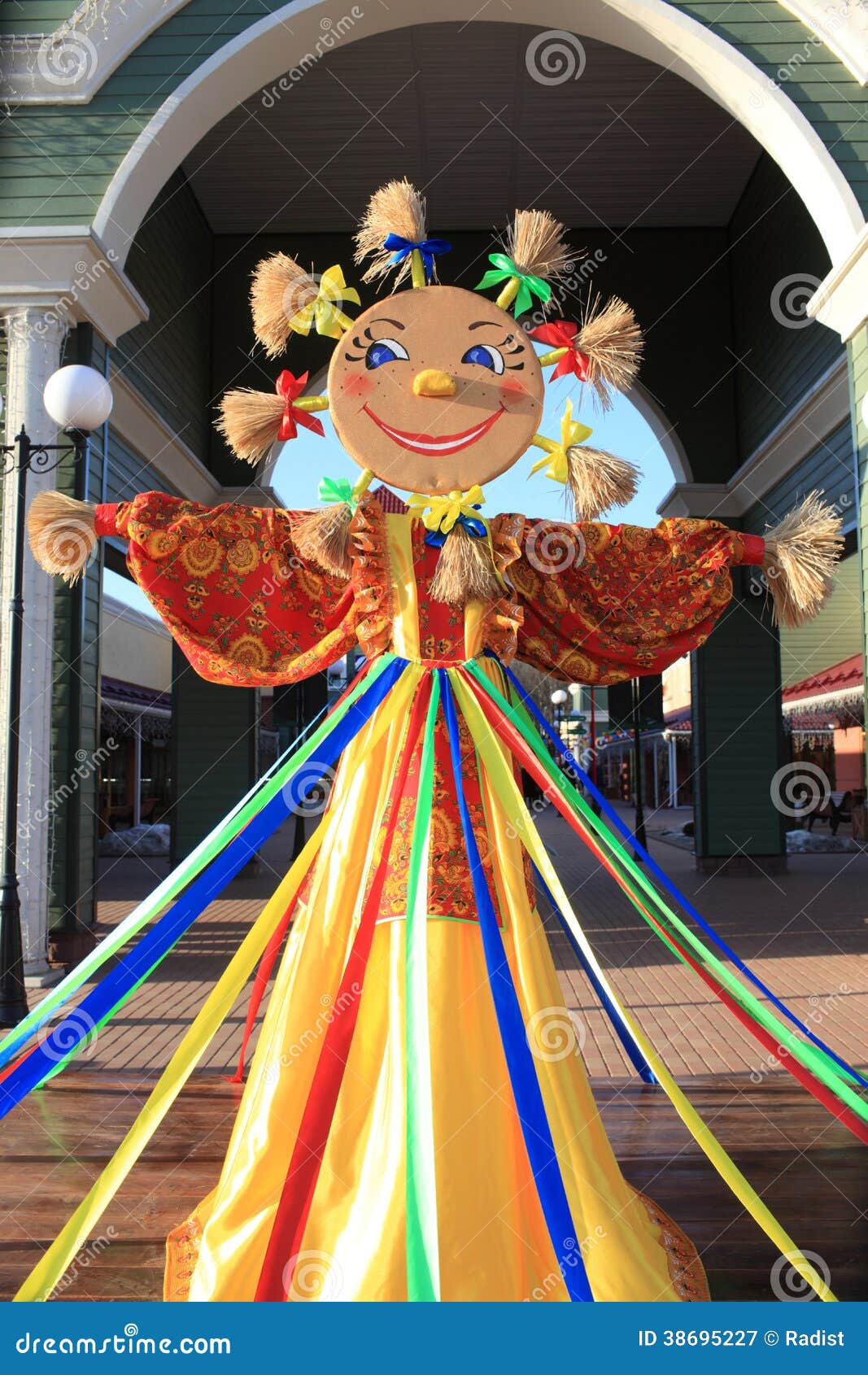 Maslenitsa stock image. Image of performance, colorful - 38695227