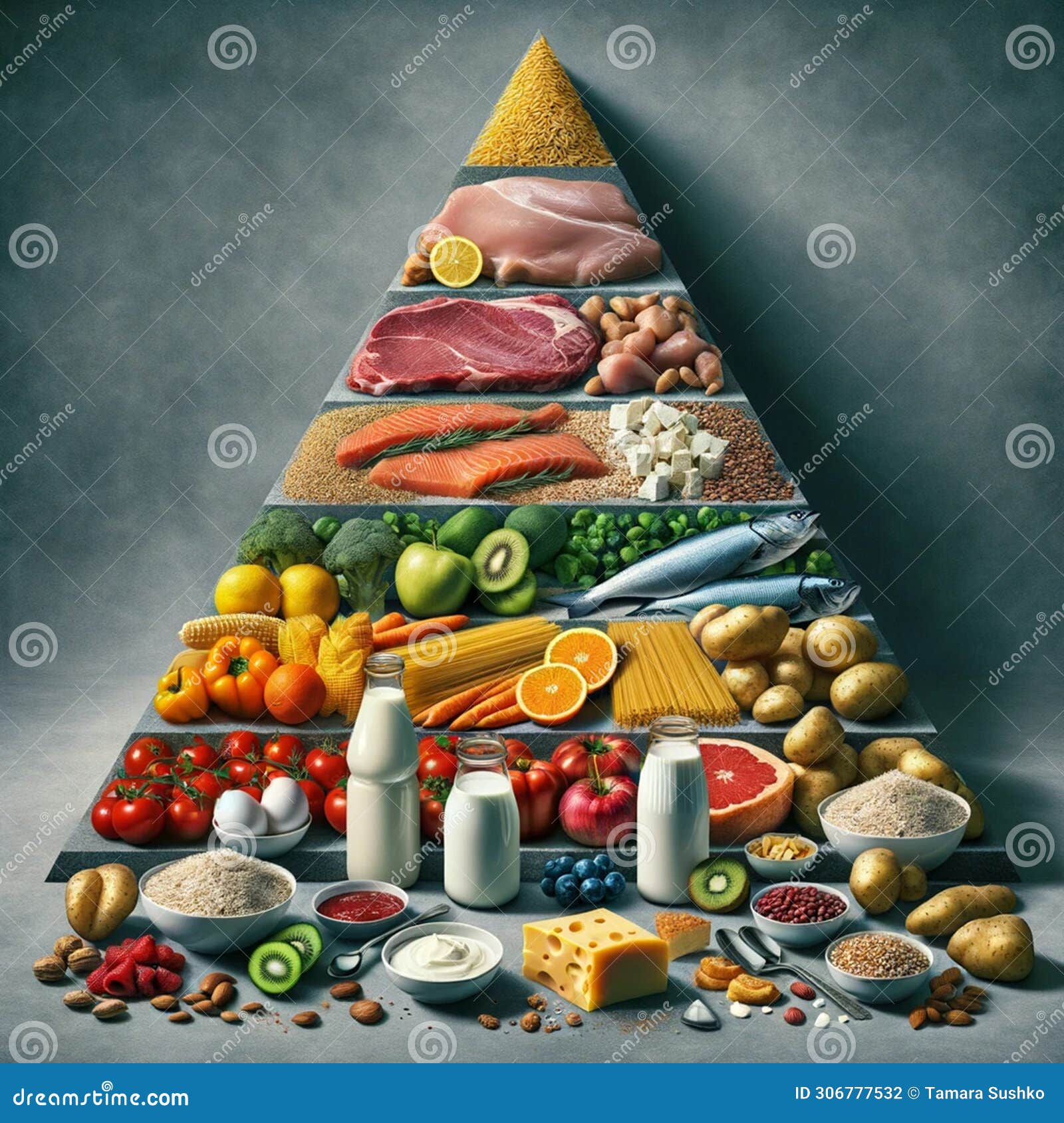 Maslow S Hierarchy of Needs Pyramid, with a Focus on Food.Kitchen ...