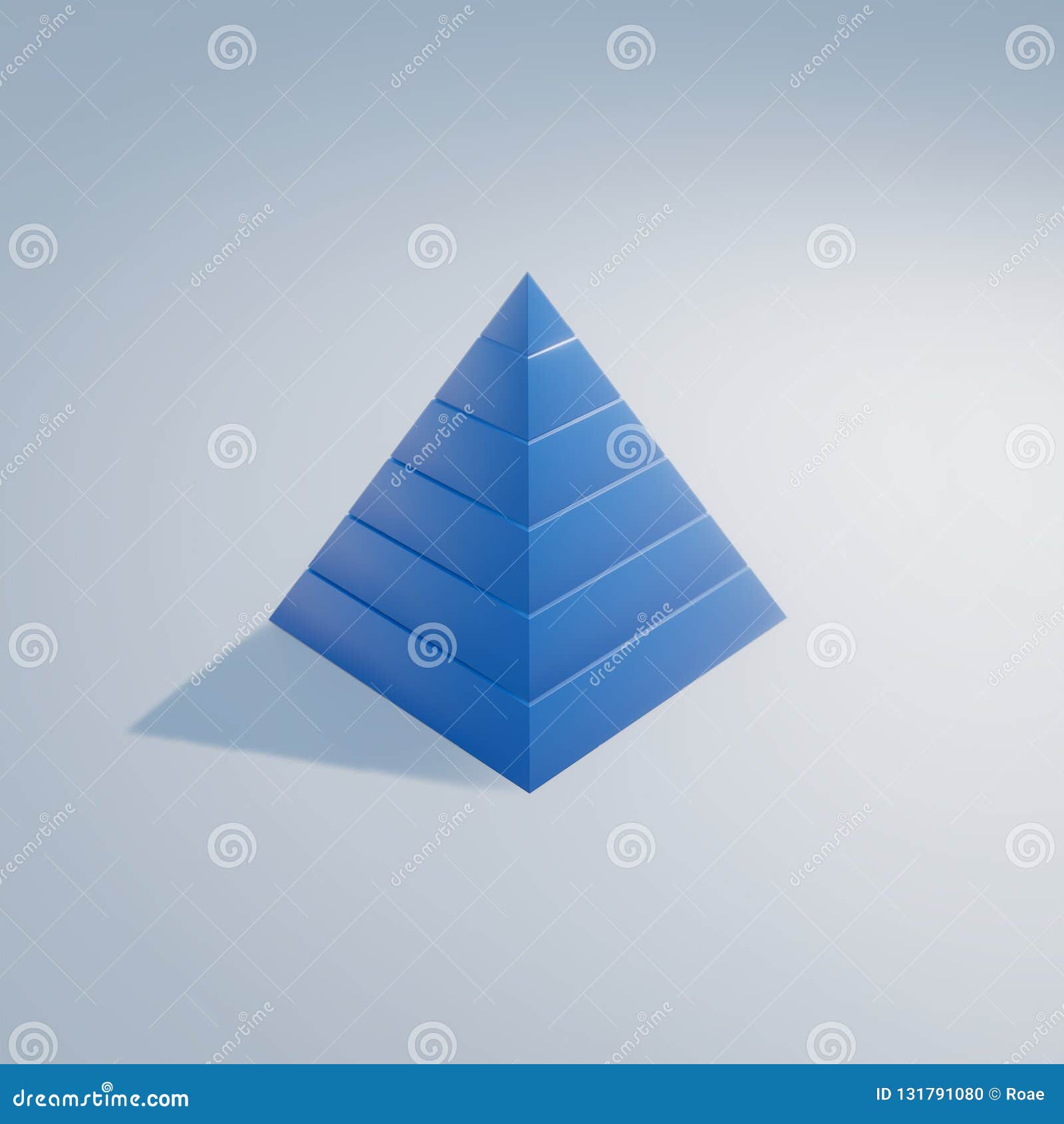 Maslow& X27;s Needs Hierarchy 3d Illustration Rendered Stock ...