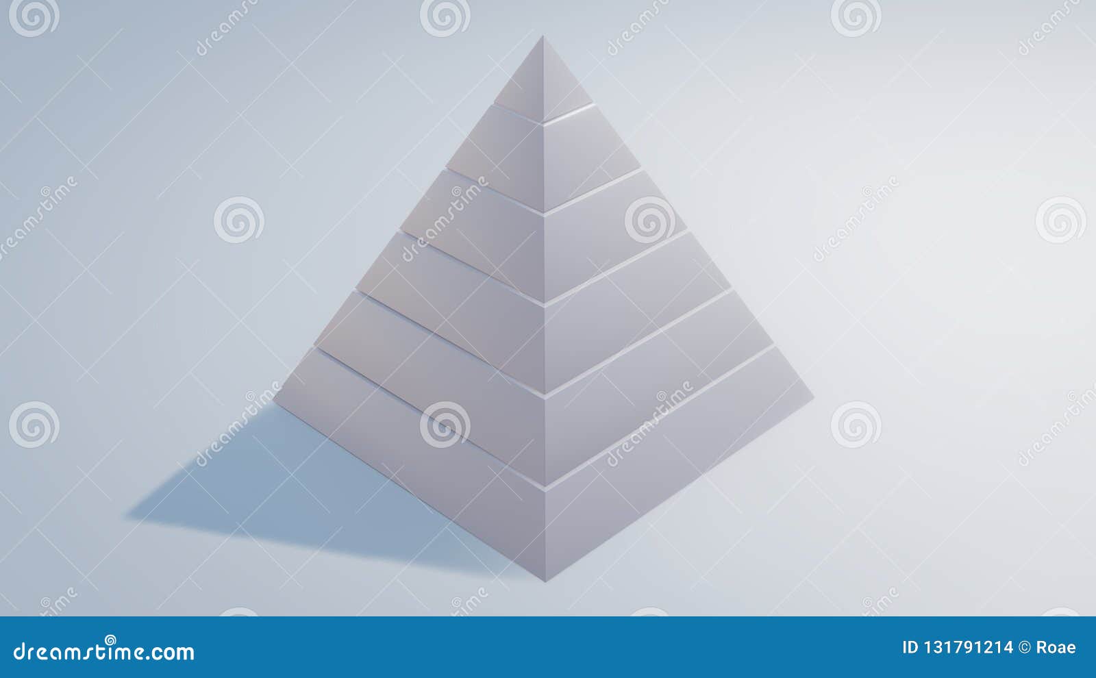 Maslow& X27;s Needs Hierarchy 3d Illustration Rendered Stock ...