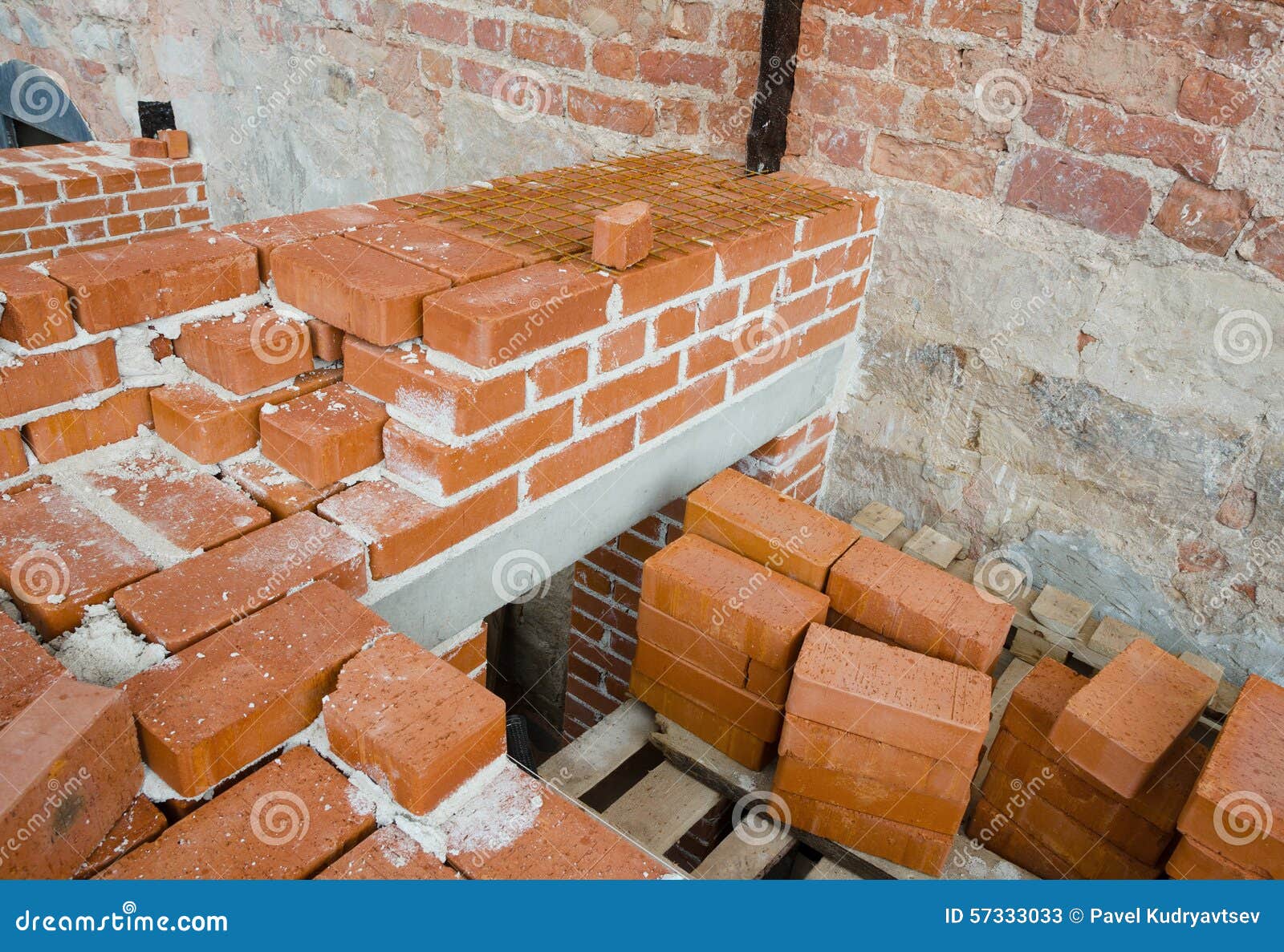 Mason Bricklaying Background Stock Image - Image of brickwork, hardware ...