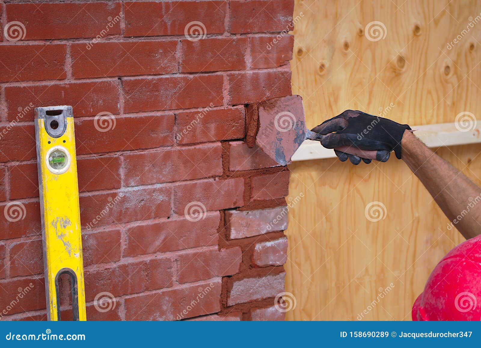 Construction Mason Brick Wall Builder Worker Bricklayer Masonry ...