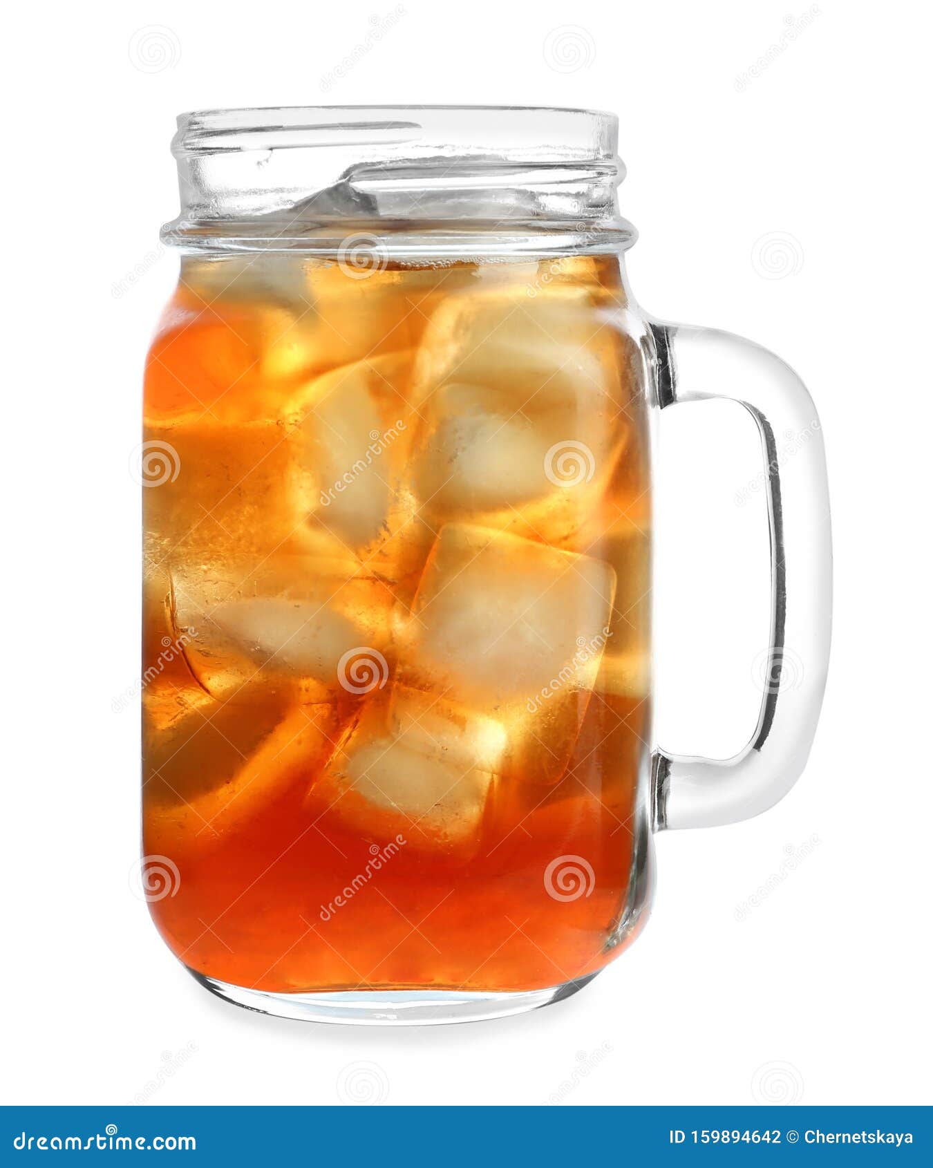 Mason Jar of Refreshing Iced Tea on White Stock Photo - Image of liquid ... Mason Jar of Refreshing Iced Tea on White Stock Photo - Image of liquid ...