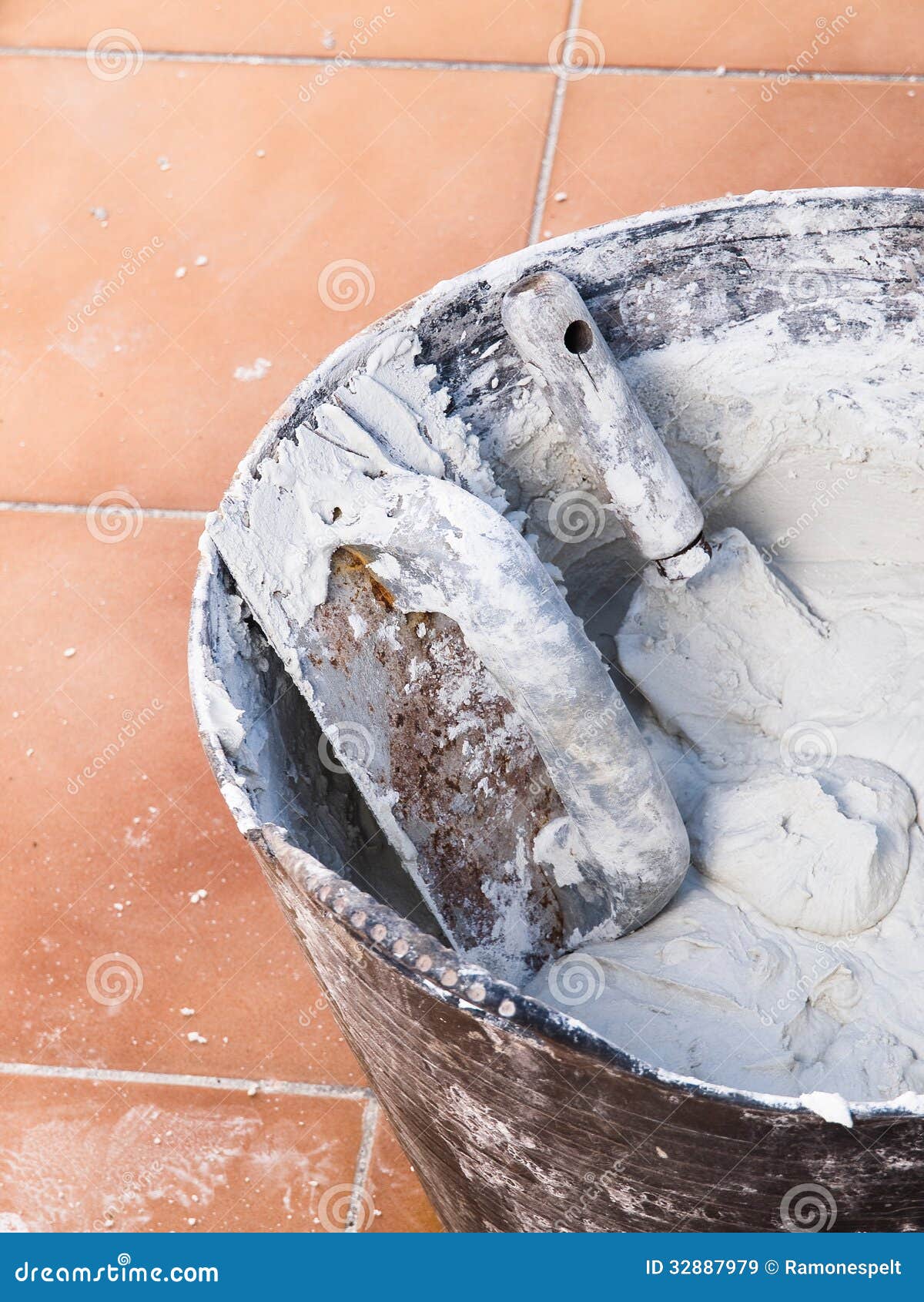 Mason tools detail. stock image. Image of plasterer, trowel - 32887979