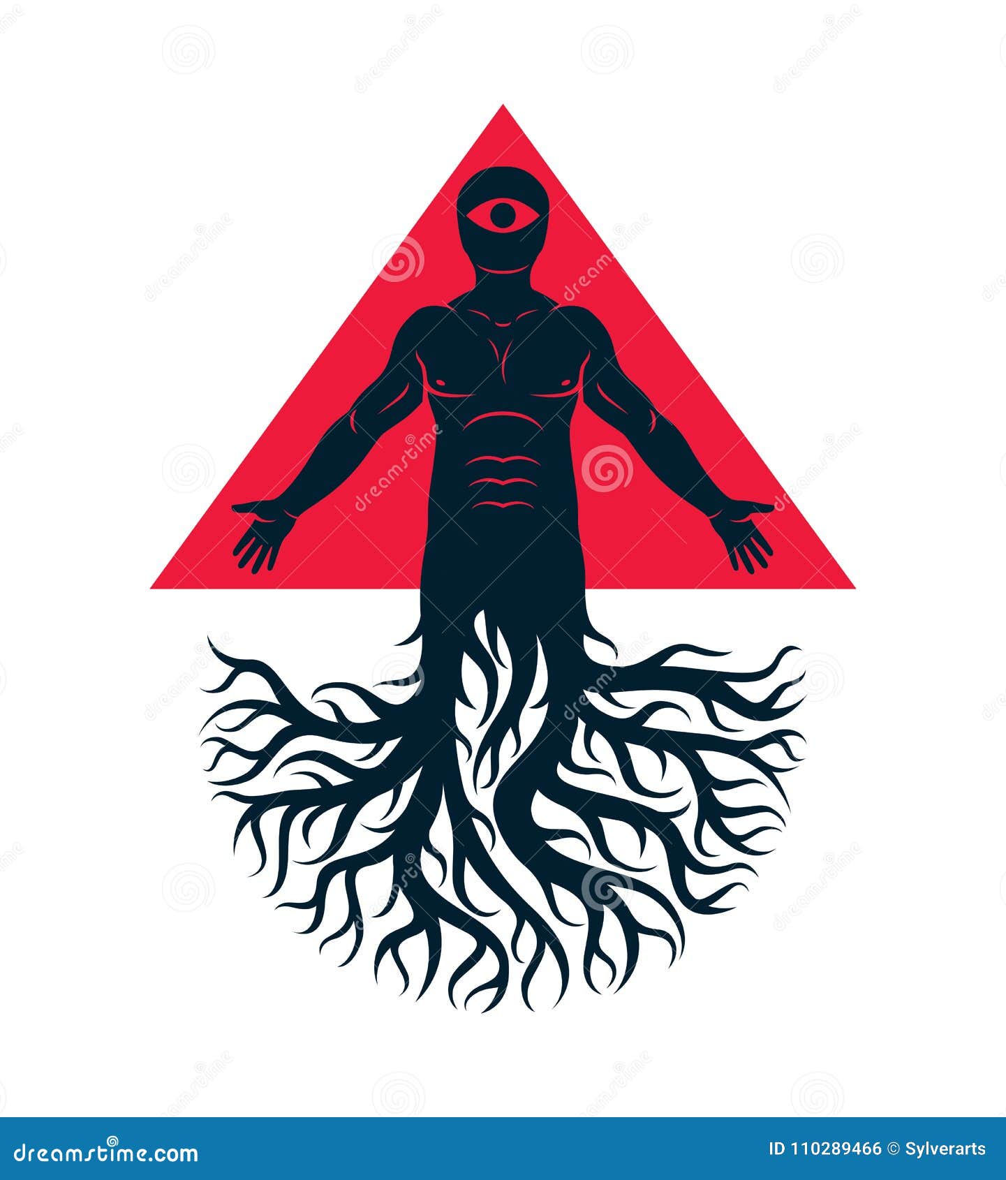 All-seeing Eye. Mason Sign On A White Background. Masonic Symbol ...