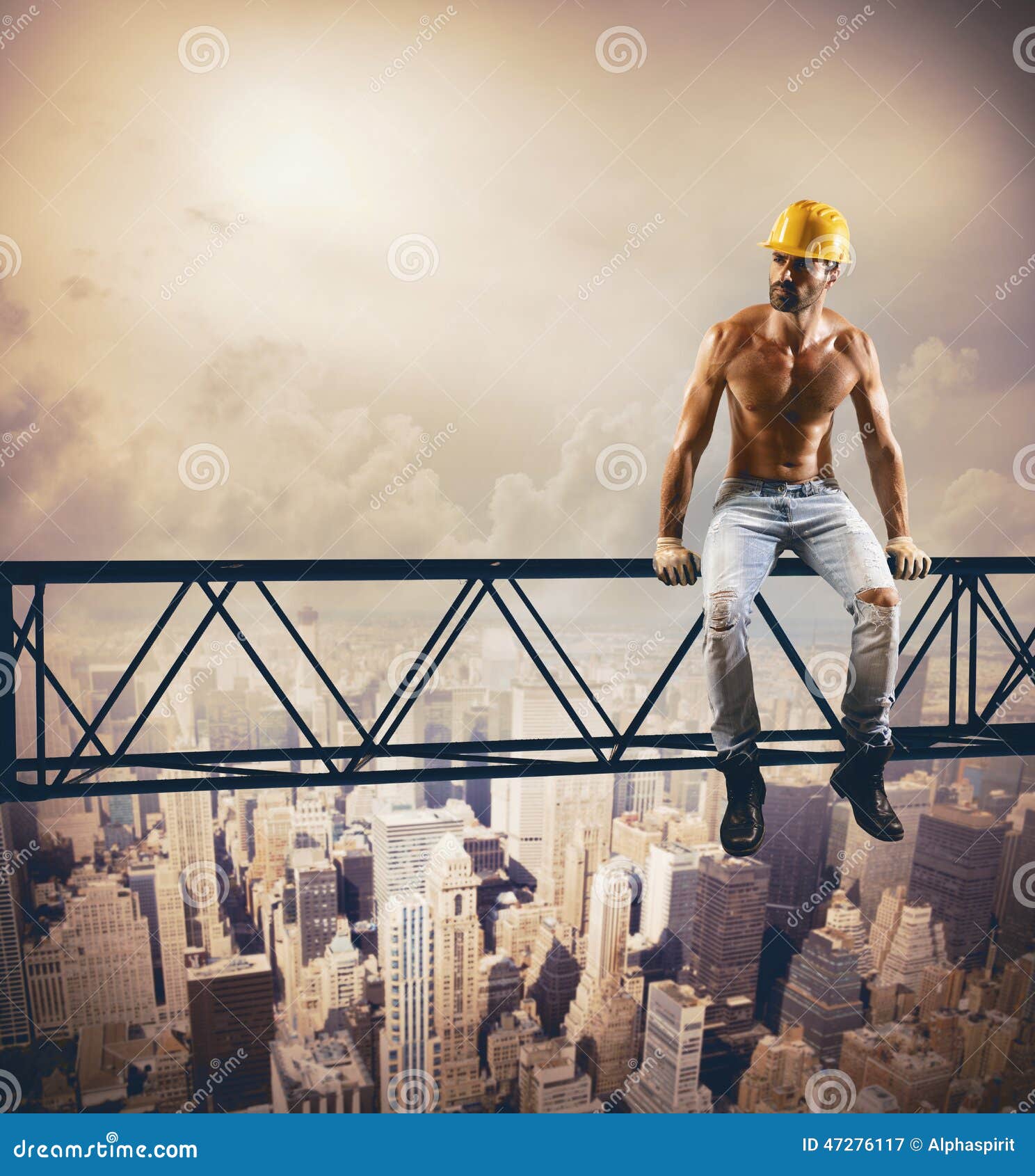 Mason at work stock image. Image of america, horizon - 47276117