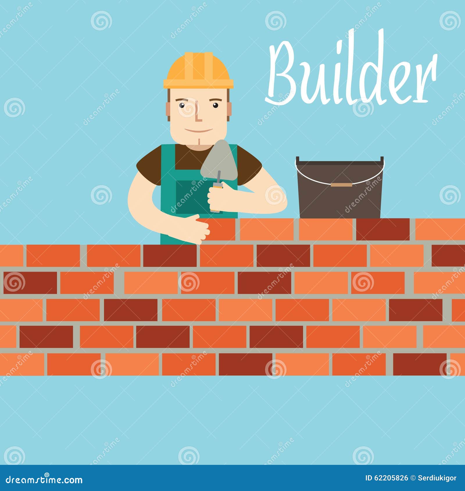 Mason Worker Of Ancient Egypt Cartoon Vector Illustration ...