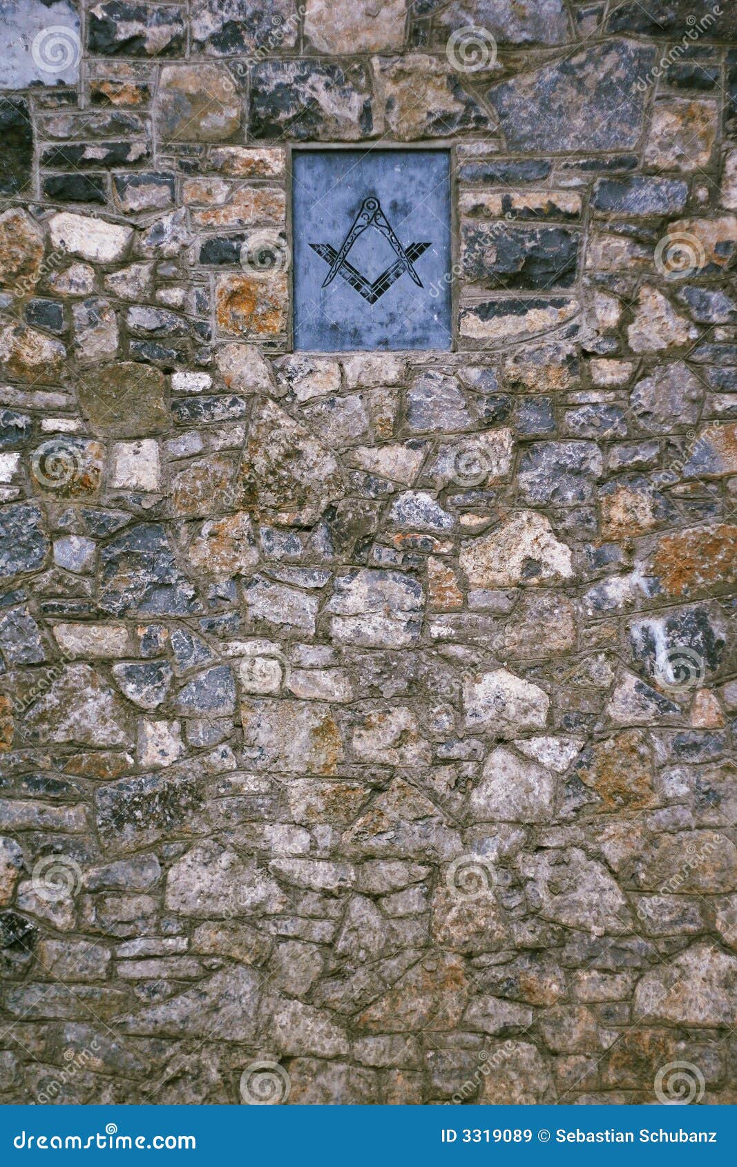Masonic Sign On A Building Royalty-Free Stock Photography ...