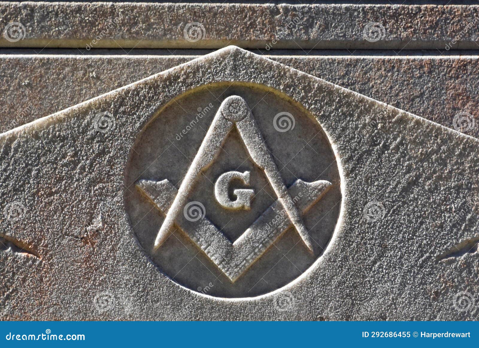 Masonic Freemasonry Head Stone Cemetery 2 Editorial Image - Image of ...