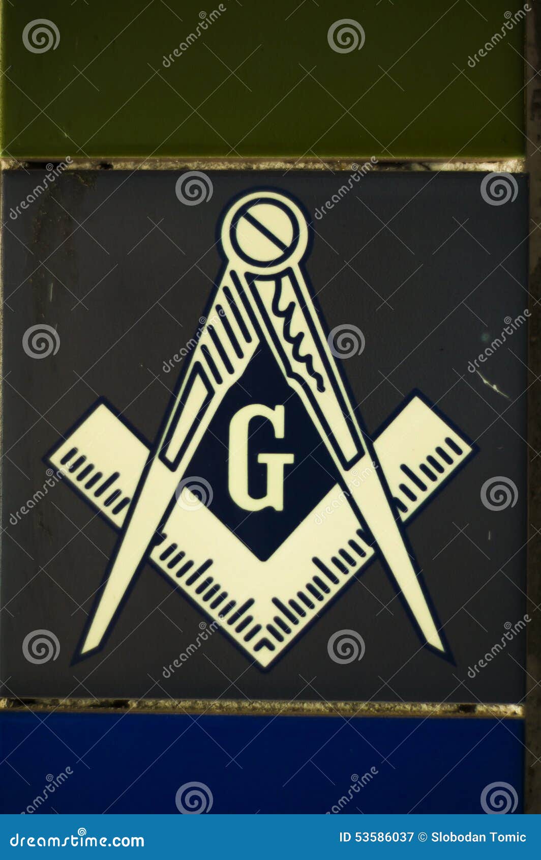 Masonic symbol stock image. Image of symbol, mason, secret - 53586037