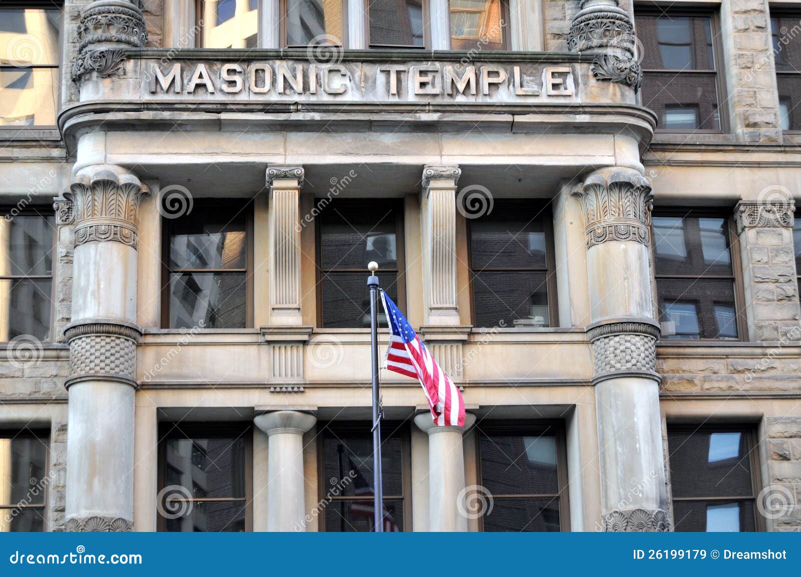 Masonic temple stock image. Image of spirituality, sign - 26199179