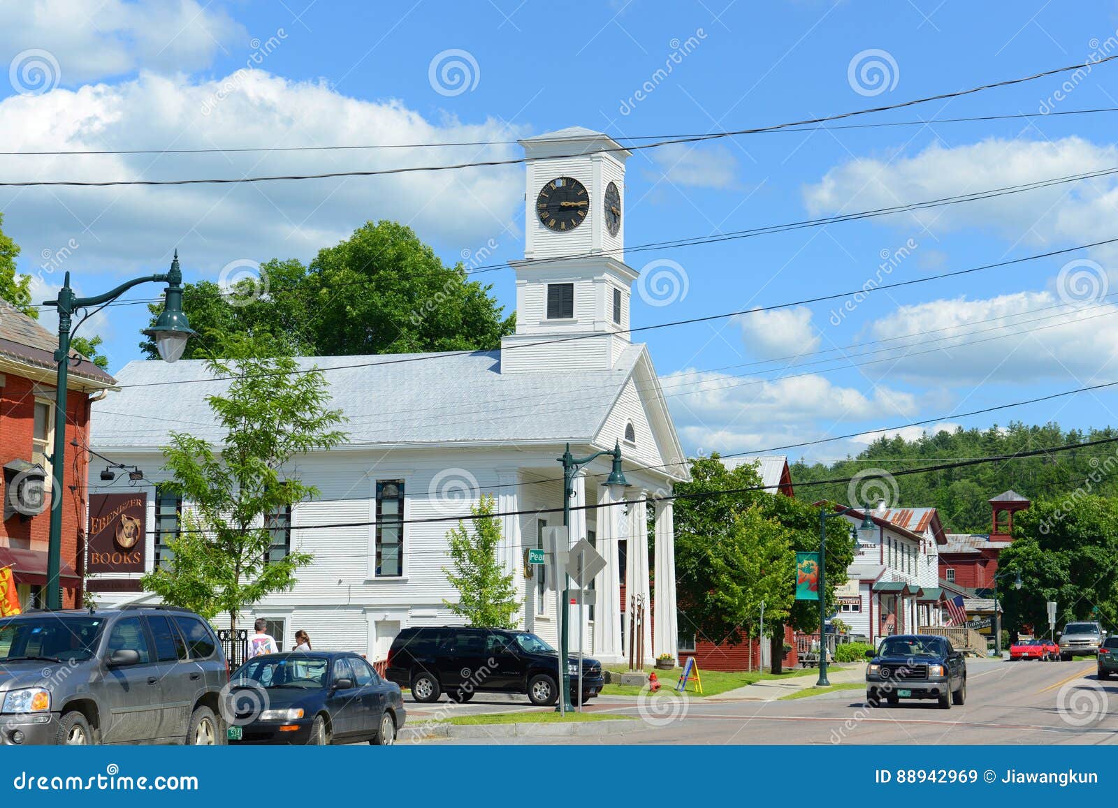 Masonic Temple, Johnson, Vermont Editorial Stock Image - Image of ...