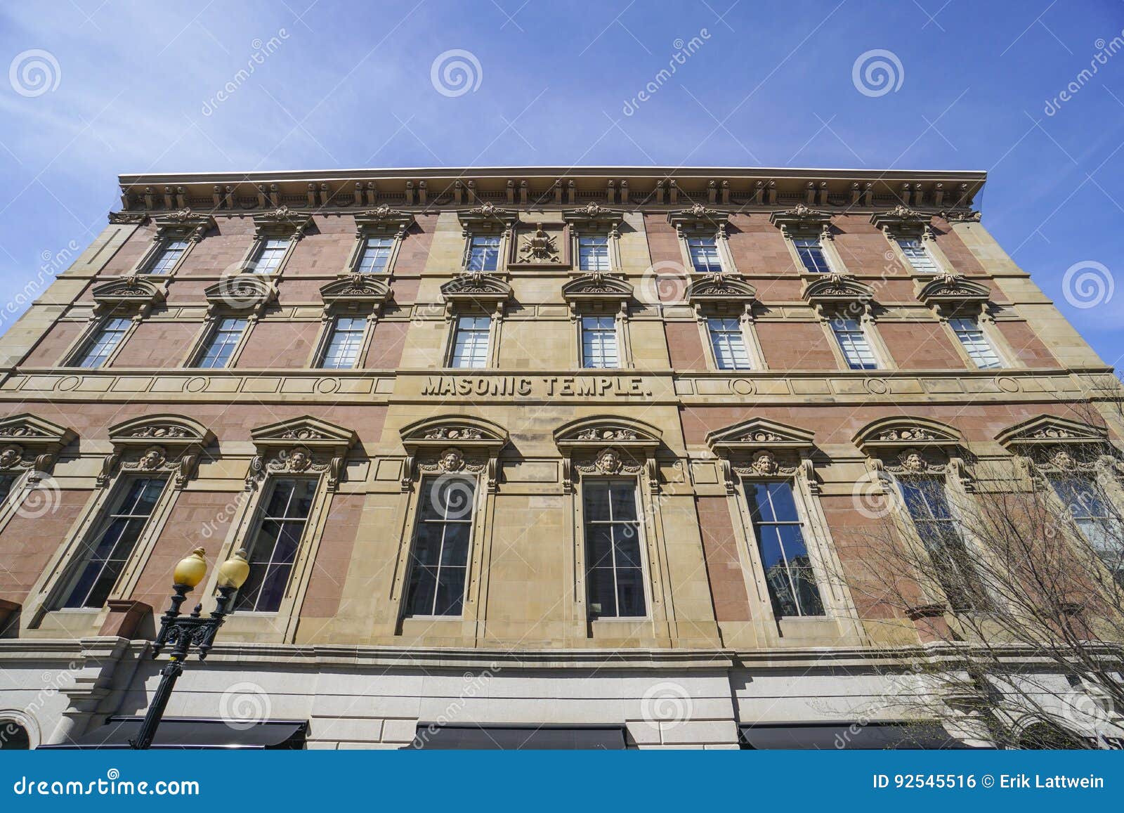 Masonic Temple in Washington - WASHINGTON DC - COLUMBIA - APRIL 7, 2017 ...