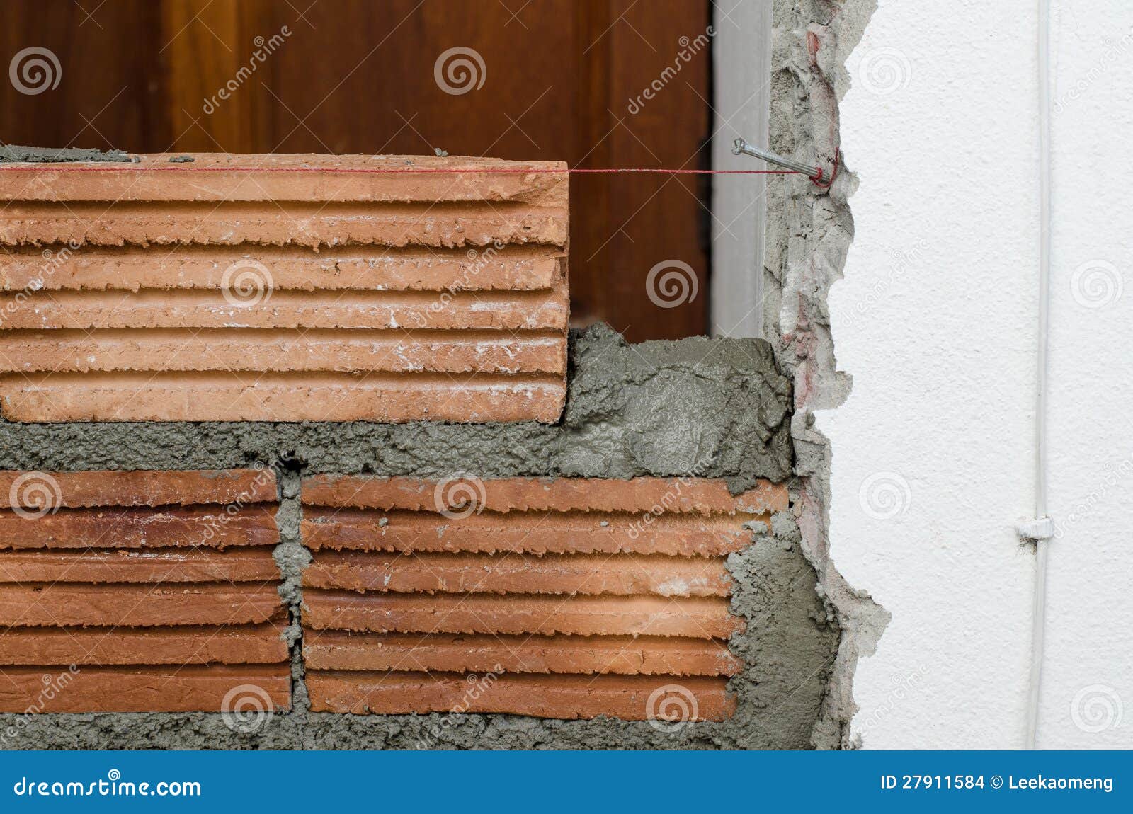 Masonry,Building Construction. Stock Photo - Image of blocks ...