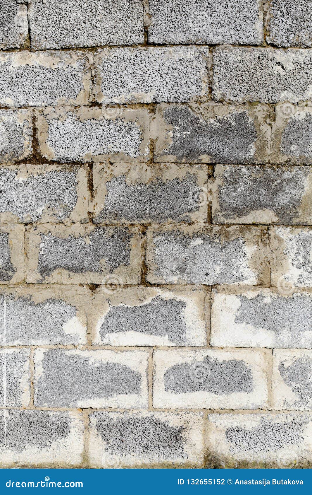 Masonry of foam blocks stock photo. Image of aerated - 132655152
