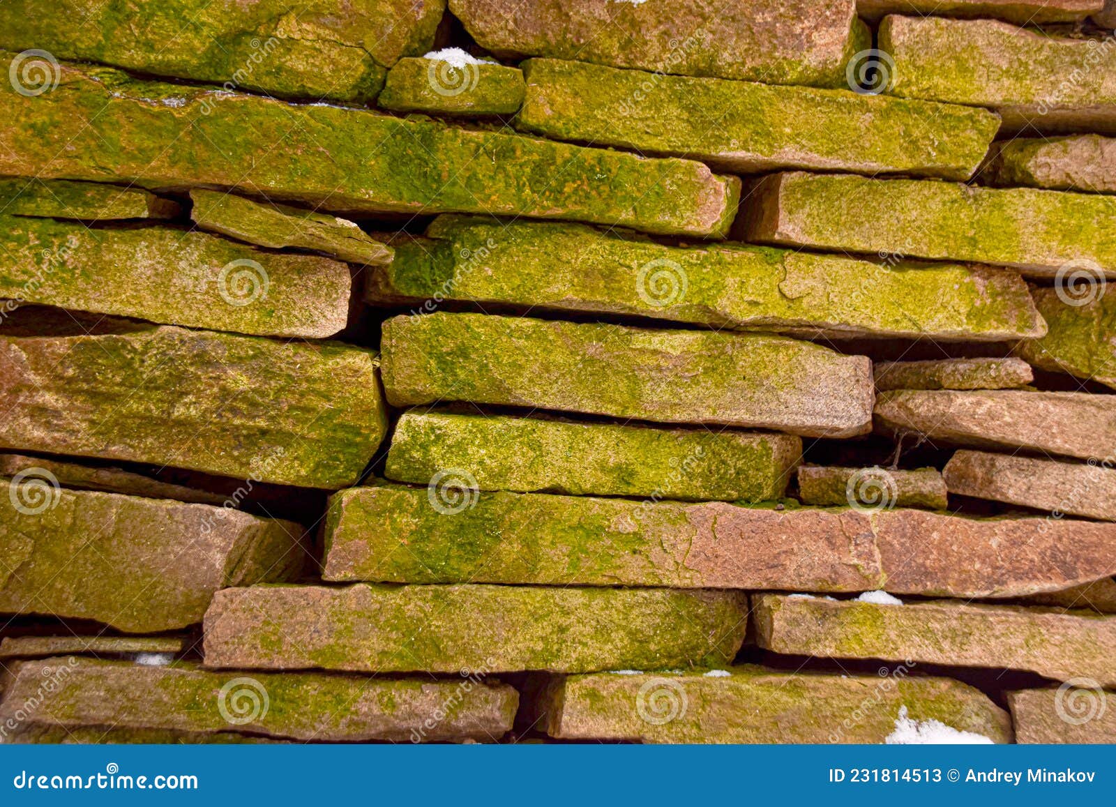 Masonry Made of Flat Stones Stock Image - Image of mason, brown: 231814513
