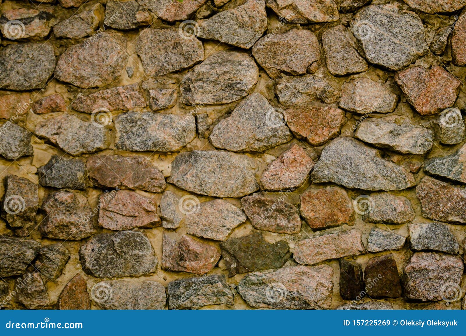 Masonry. Old Masonry. the Wall is Built of Stone. Architectural Texture ...