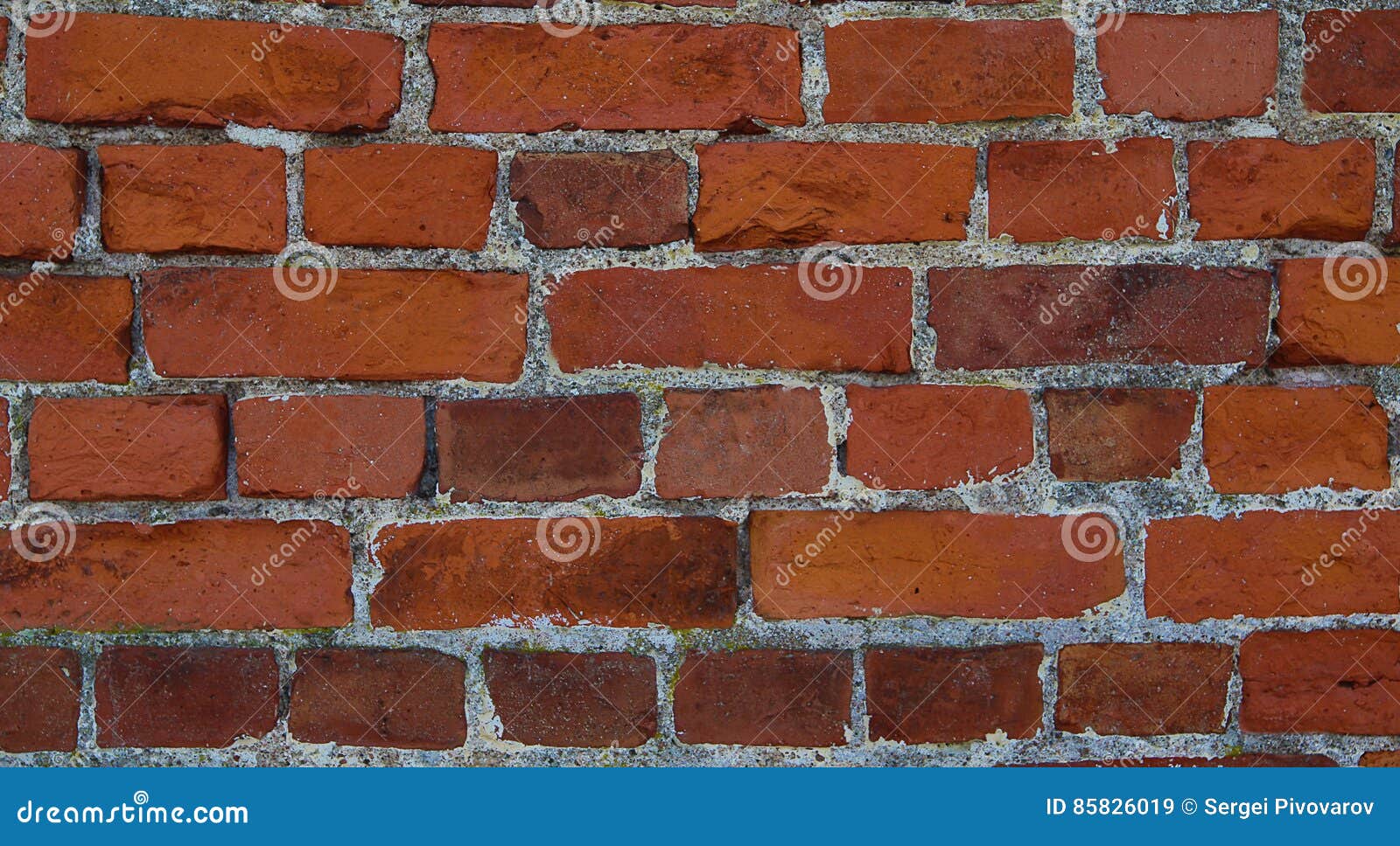 Masonry of Orange Rectangular Red Brick Stock Image - Image of orange ...