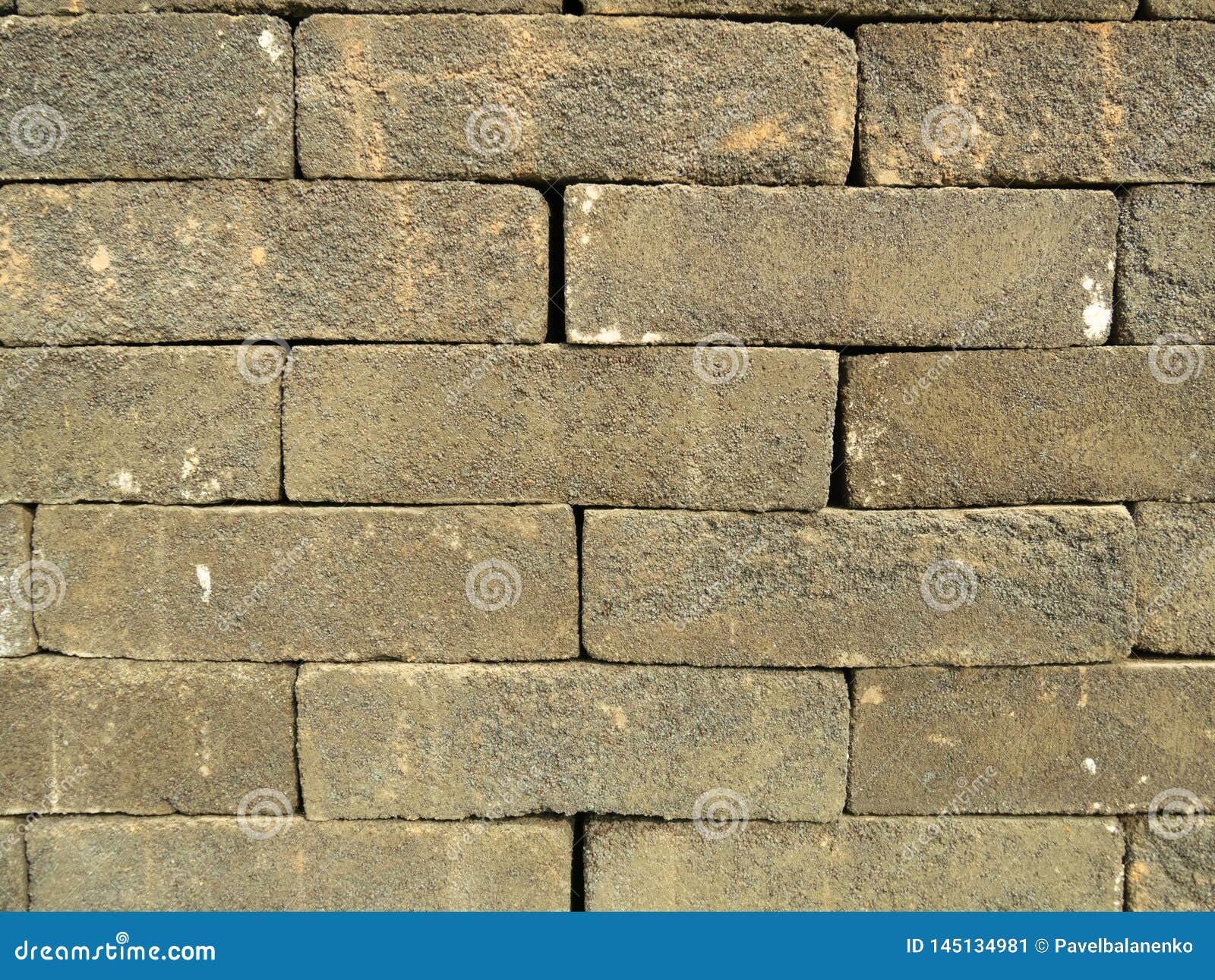 Masonry Stack of Old Vintage Bricks. Abstract Brick Wall Background ...